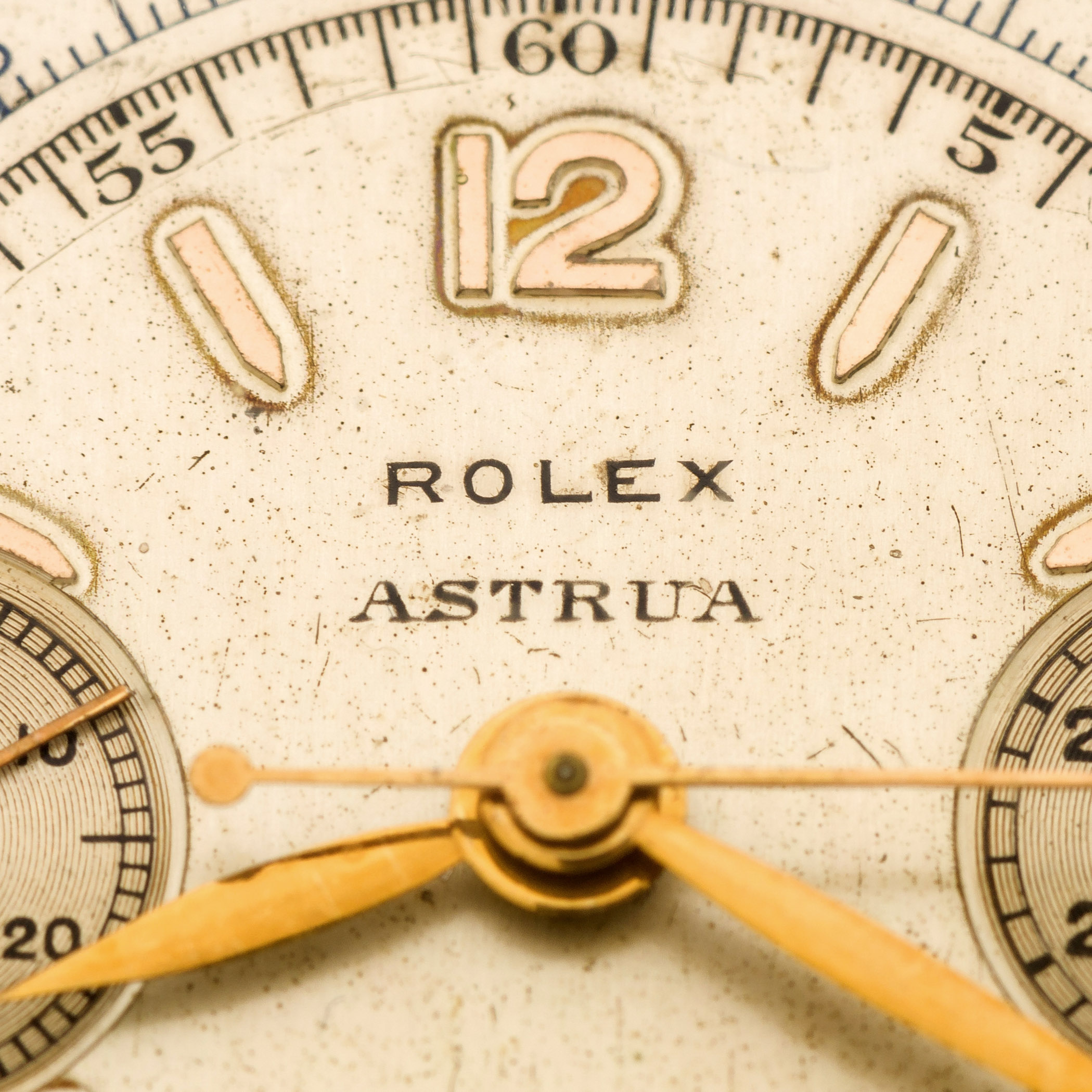 ROLEX REF 2508 PINK GOLD PERSONALIZED BY ASTRUA TORINO Fine and rare ...