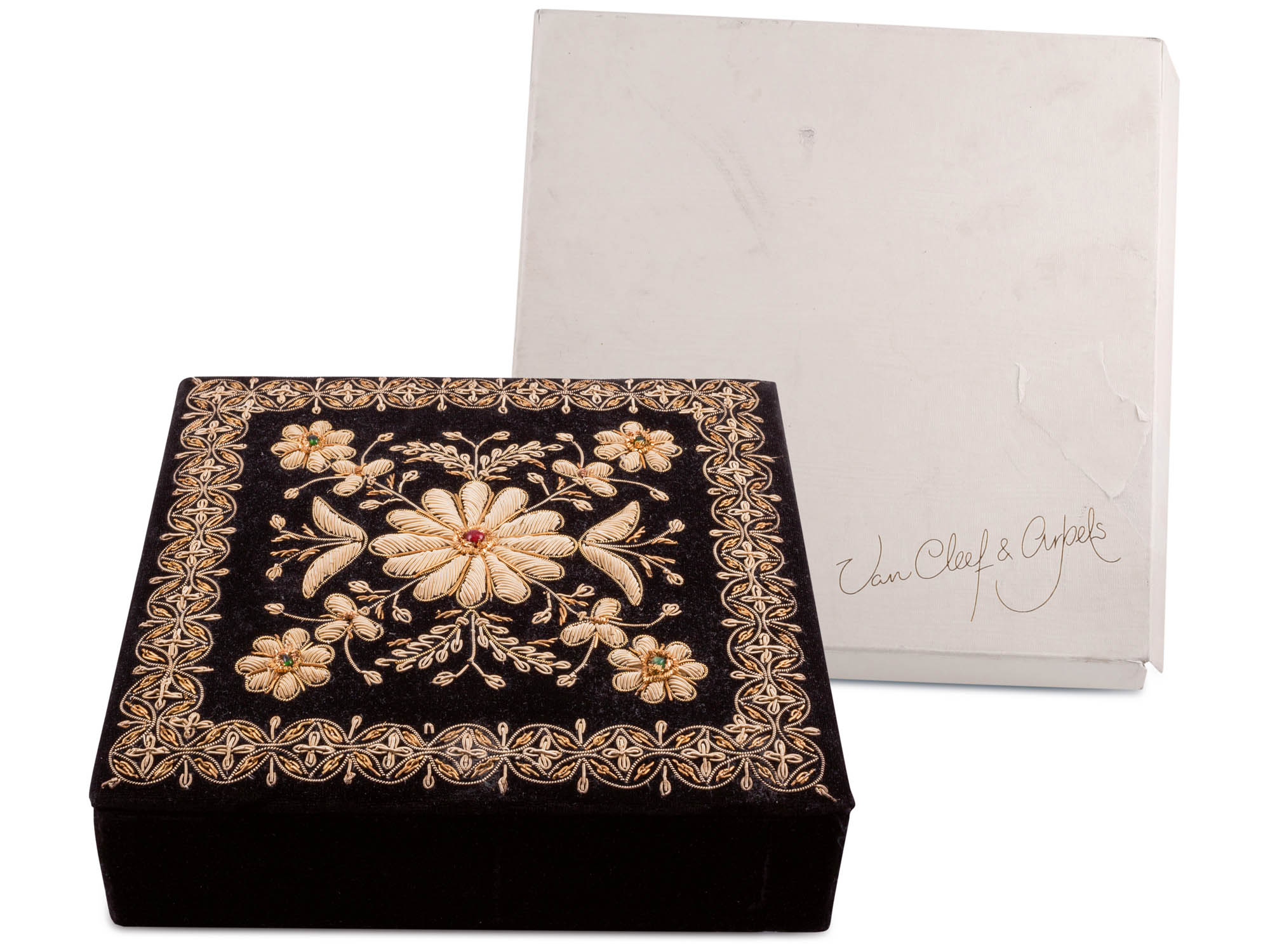 VAN CLEEF & ARPELS GEM SET EVENING BELT, CIRCA 1970S. This belt ...