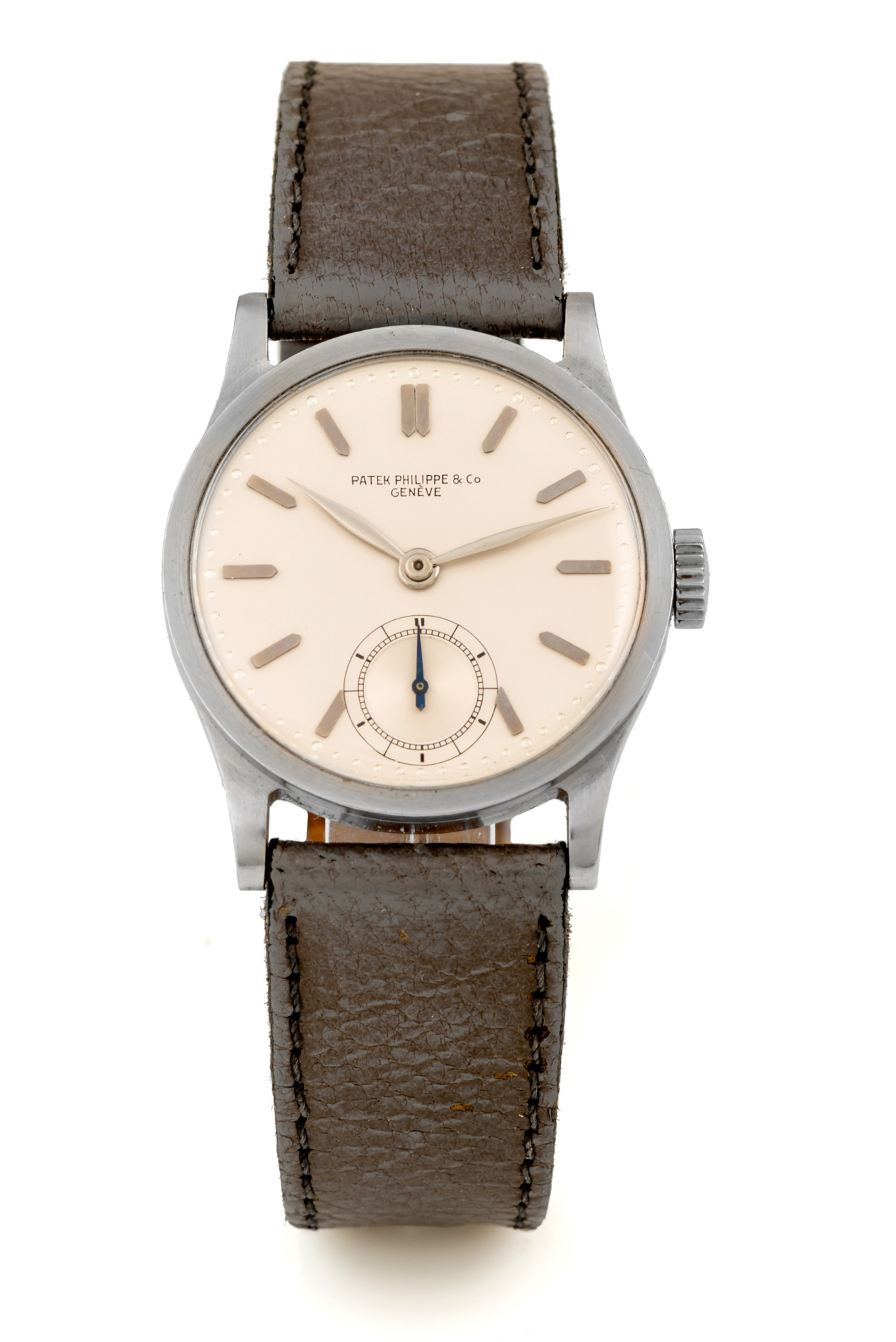 PATEK, REF. 96, CALATRAVA, STEEL | Important Modern & Vintage ...
