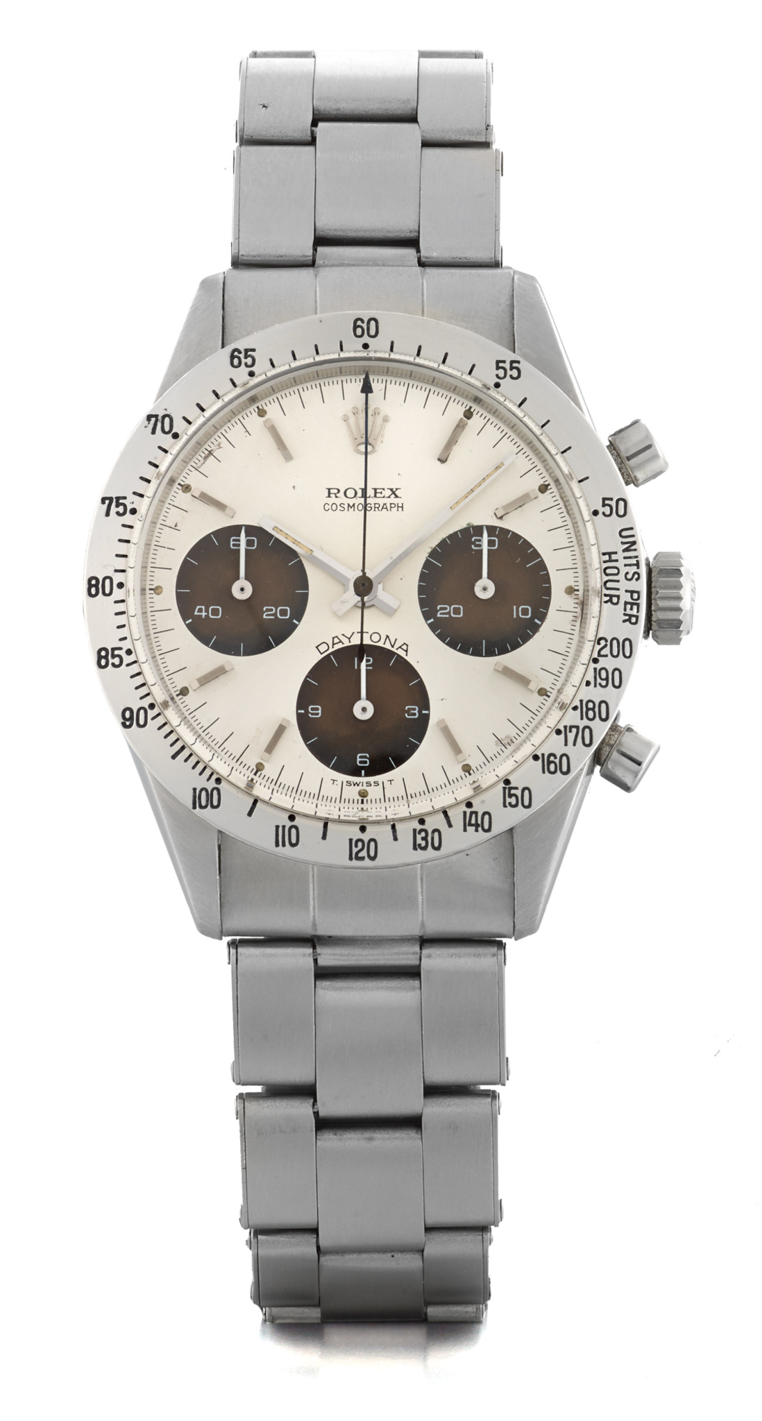 ROLEX, REF. 6262, COSMOGRAPH DAYTONA, TROPICAL SUB-DIALS, STEEL ...