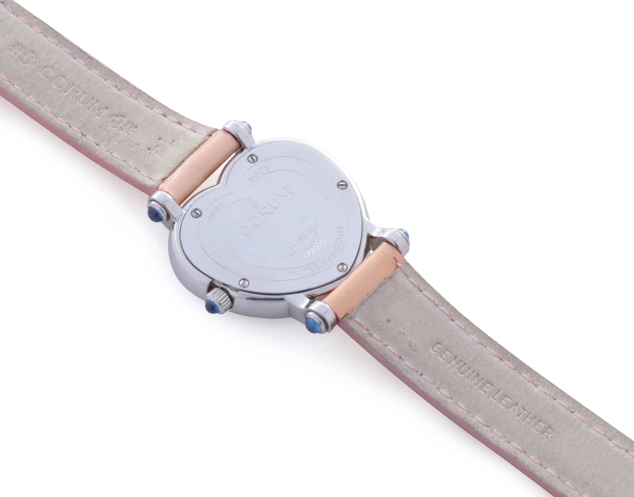 Corum Ref. 24.183.20, quartz, mother-of-pearl dial; stainless steel and ...