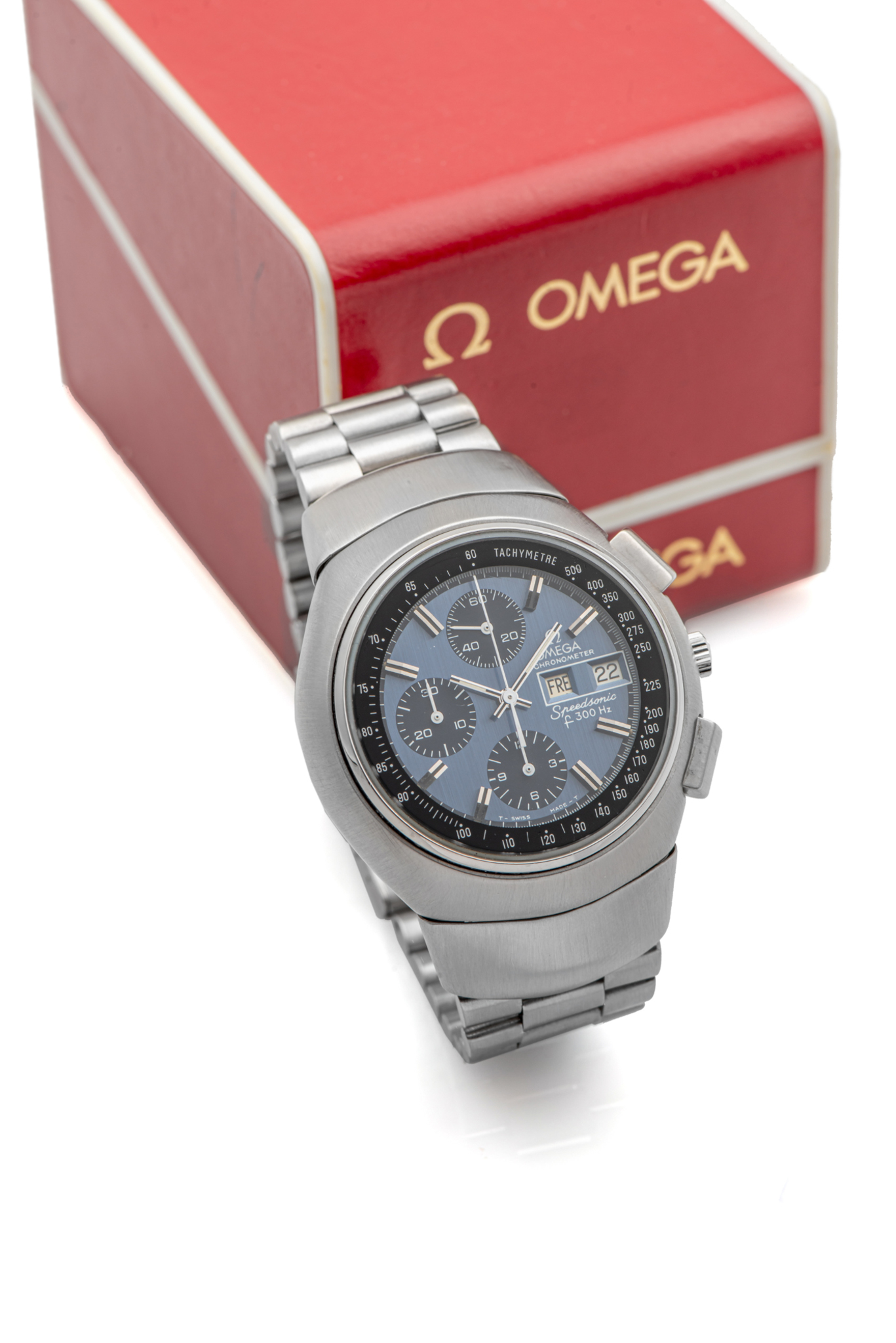 OMEGA SPEEDSONIC ELECTRONIC CHRONOMETER | Only Online Auction | Geneve ...