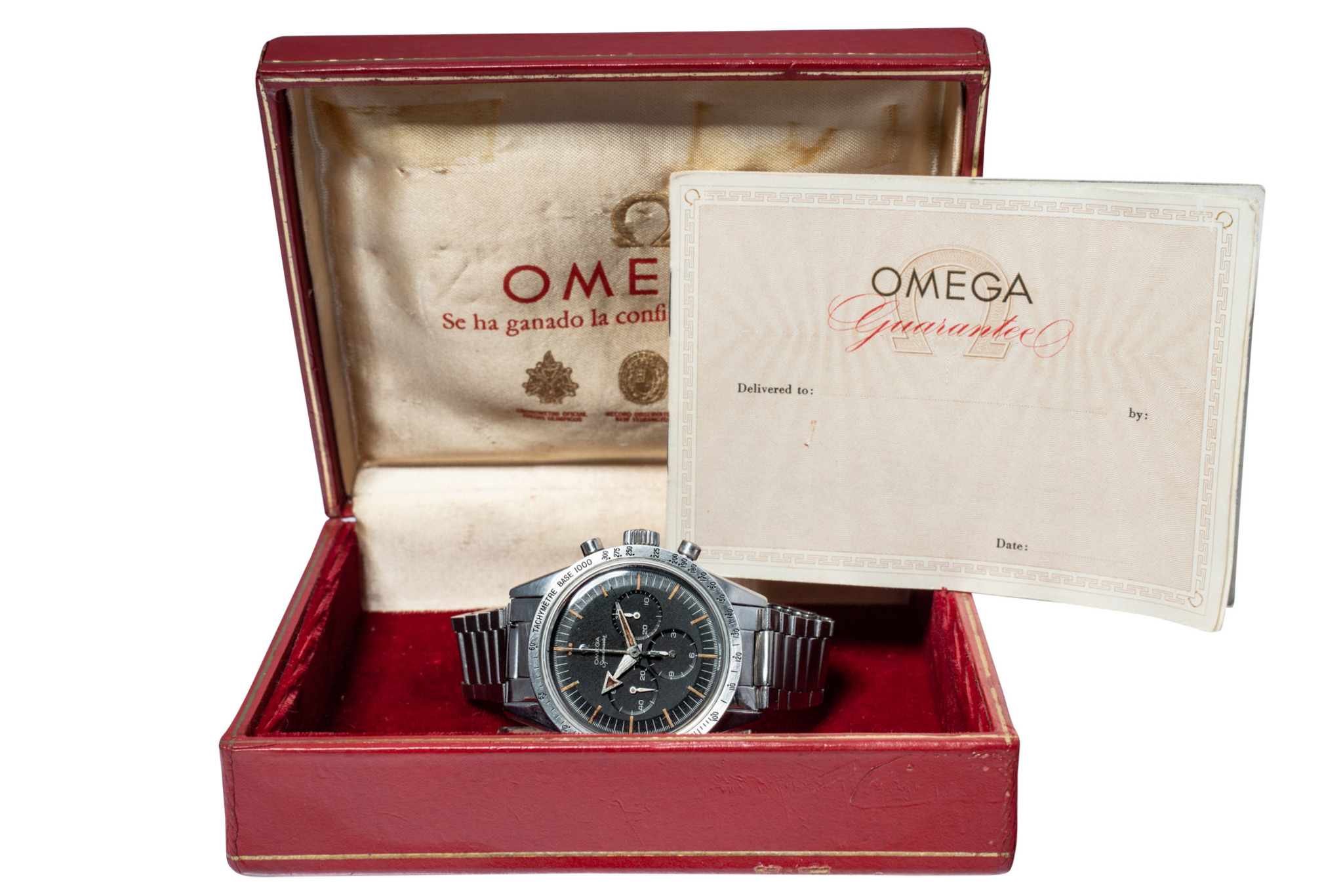 OMEGA, REF. CK2915-2, SPEEDMASTER «BROAD ARROW», STEEL | Important ...