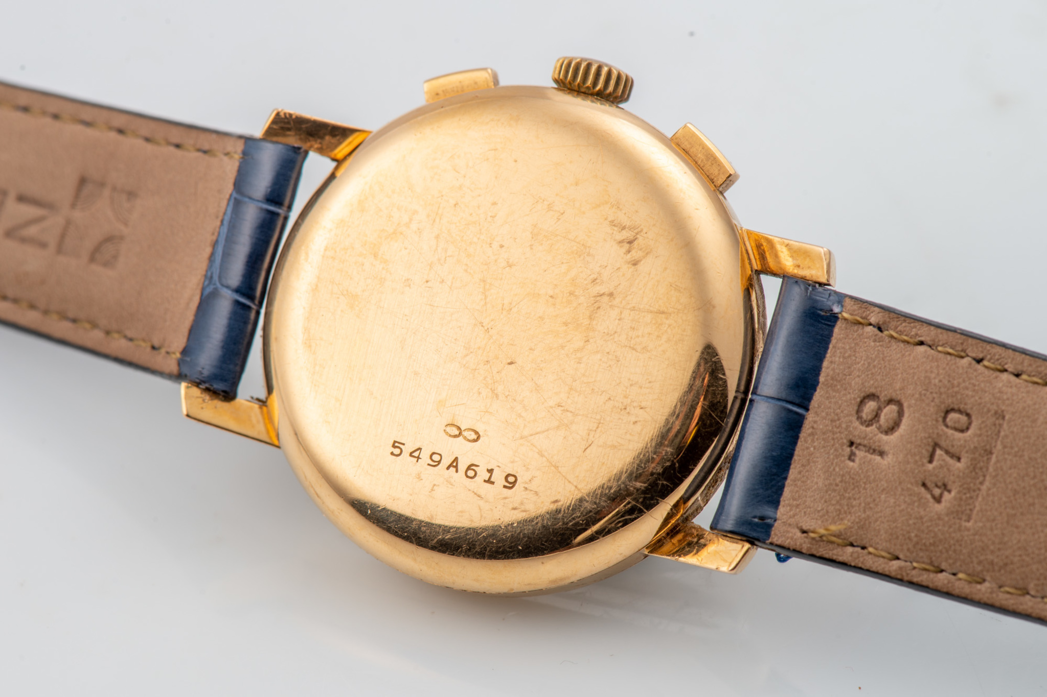 Zenith Chronograph, minute counter, silver “sunburst” dial, calibre 146 ...