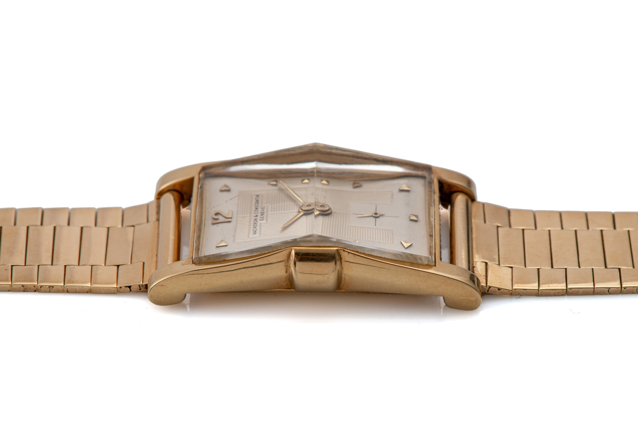 Vacheron Constantin Guilloch Dial 18K Yellow Gold Only Online Auction Geneva April 7th 2021