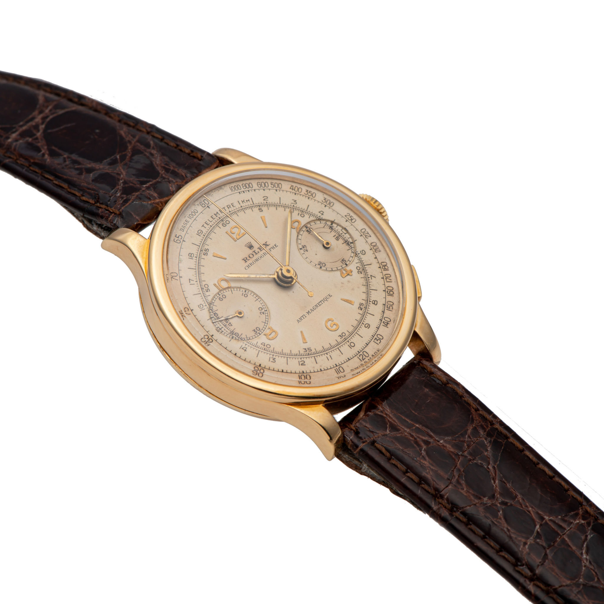 ROLEX, REF. 2508, ANTIMAGNETIQUE, 18K YELLOW GOLD | Important Modern ...