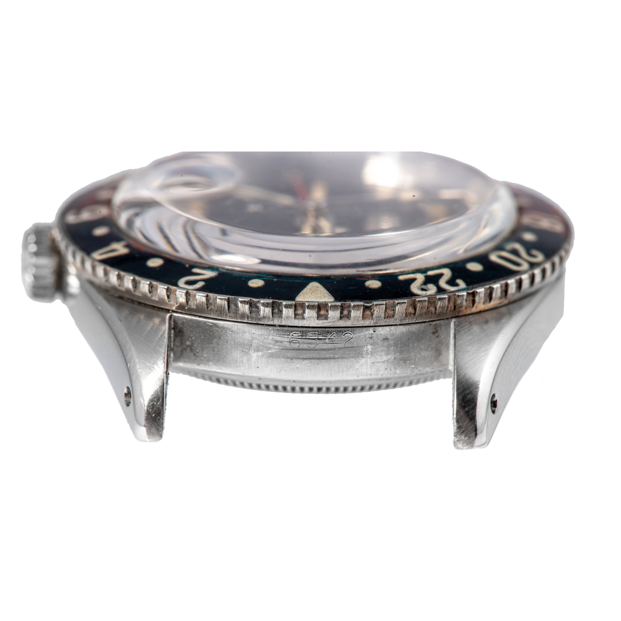 ROLEX, REF. 6542, GMT MASTER GILT DIAL, BAKELITE BEZEL | Important ...