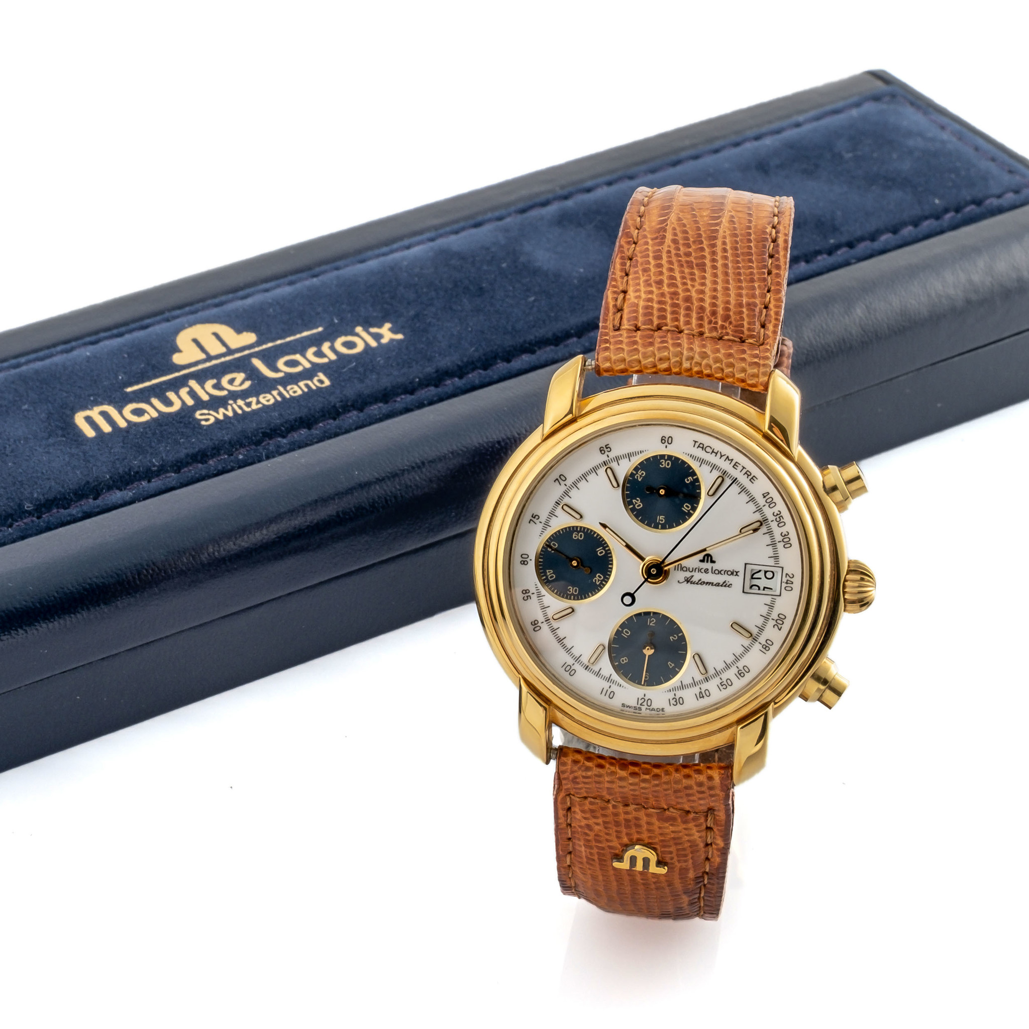 Maurice Lacroix Self-winding, chronograph, minute and hour counters ...