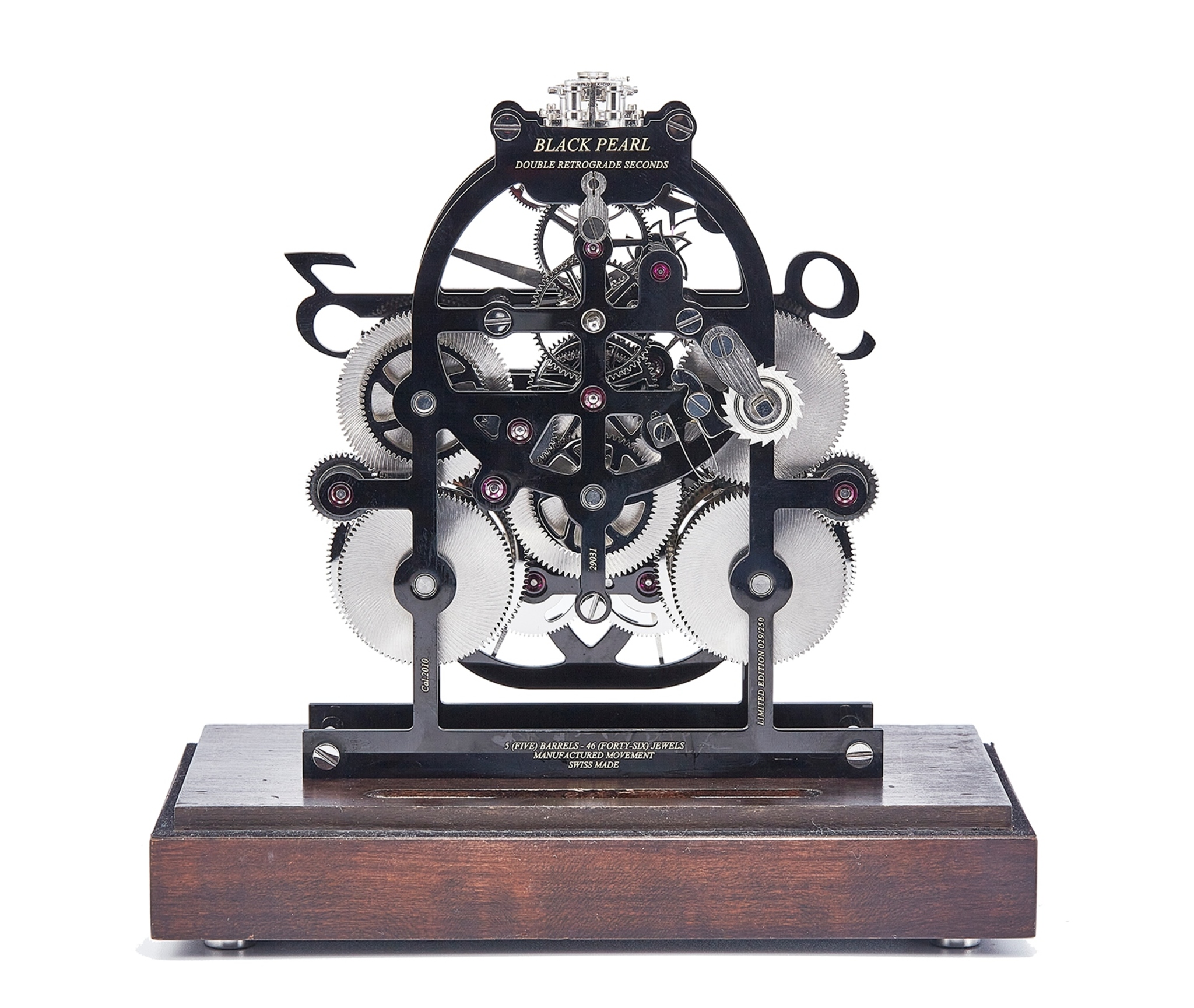 L'EPÉE REF. 50.6595/201, LE DUEL BLACK PEARL, 40 DAYS POWER RESERVE ...