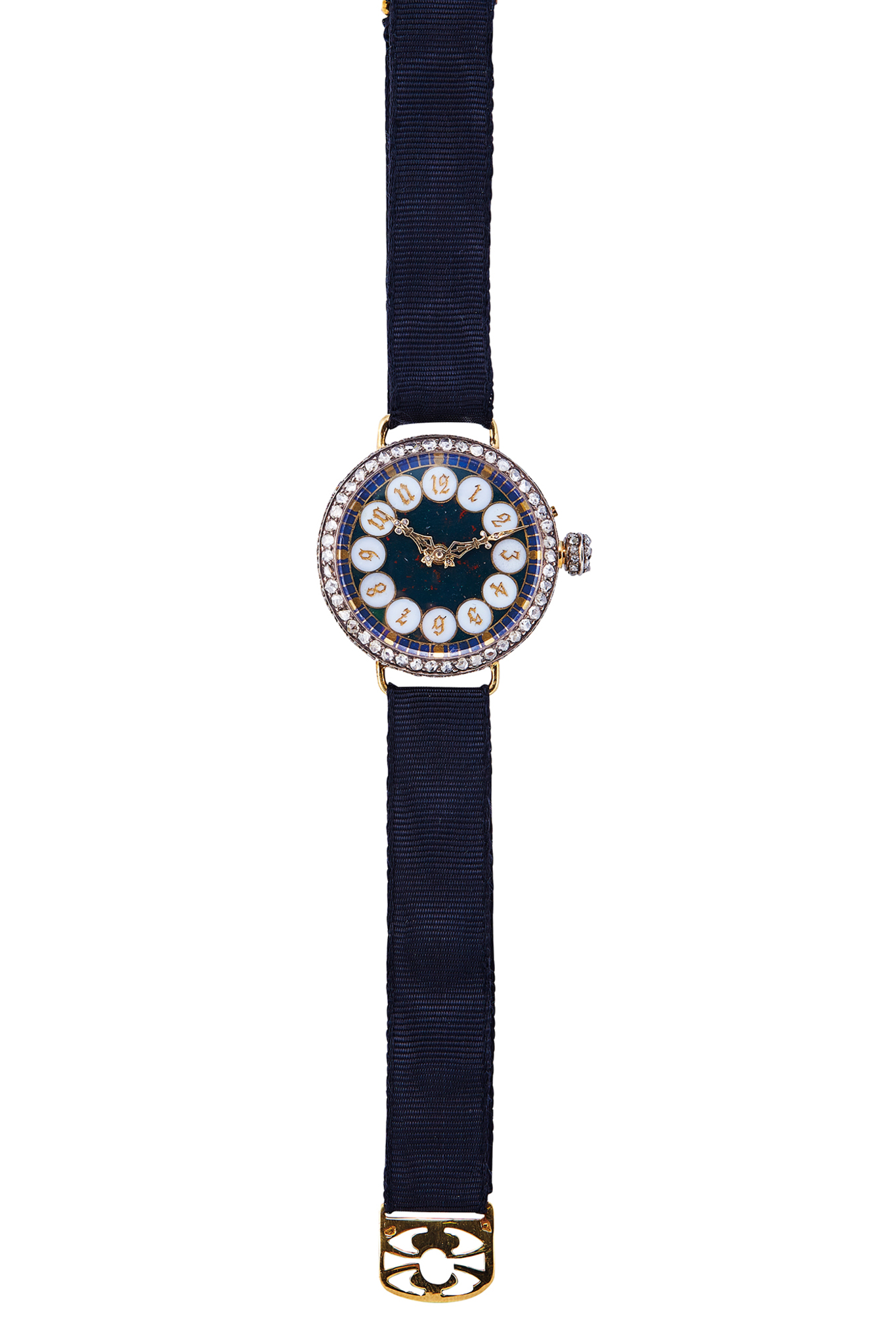 VACHERON CONSTANTIN MADE BY PIETRA DURA AND FERDINAND VERGER, 18K GOLD ...