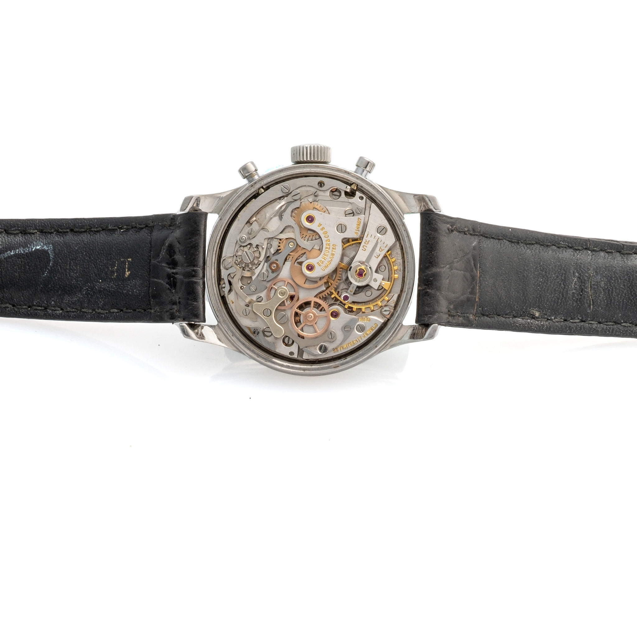 HEUER, VALJOUX 23, CHRONOGRAPH STEEL | Only Online Auction | Geneva ...