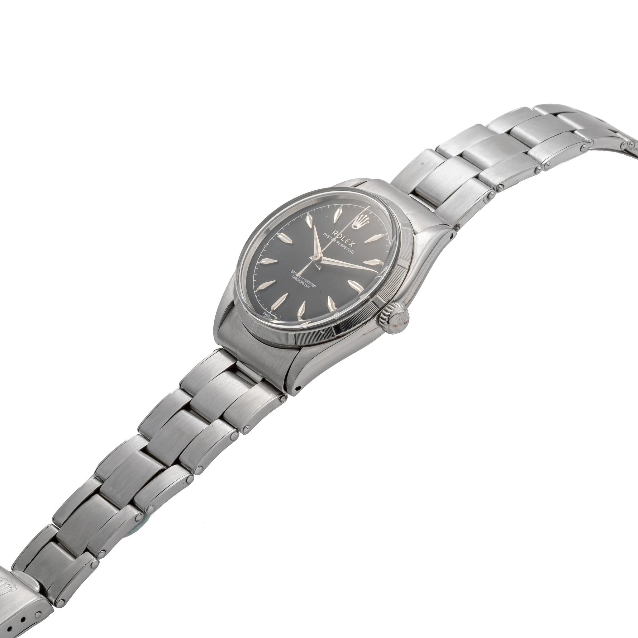 ROLEX, REF. 6565, OYSTER PERPETUAL, STEEL | Only Online Auction ...