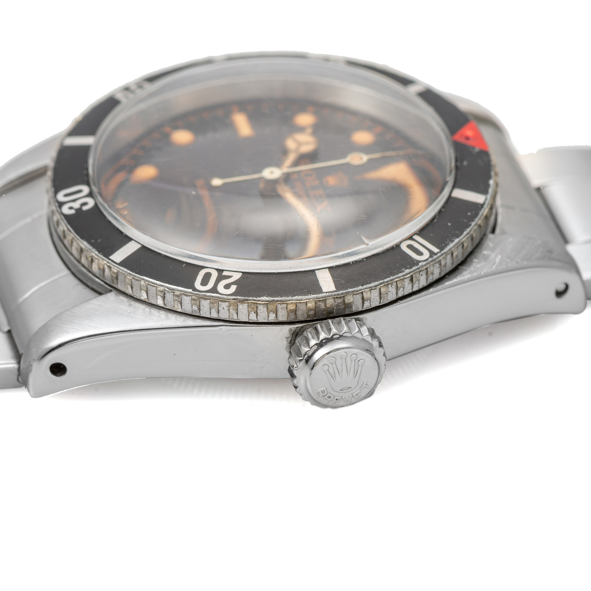 ROLEX, REF. 6538, SUBMARINER, BIG CROWN, GILT 4 LINES, STEEL | | Geneva ...