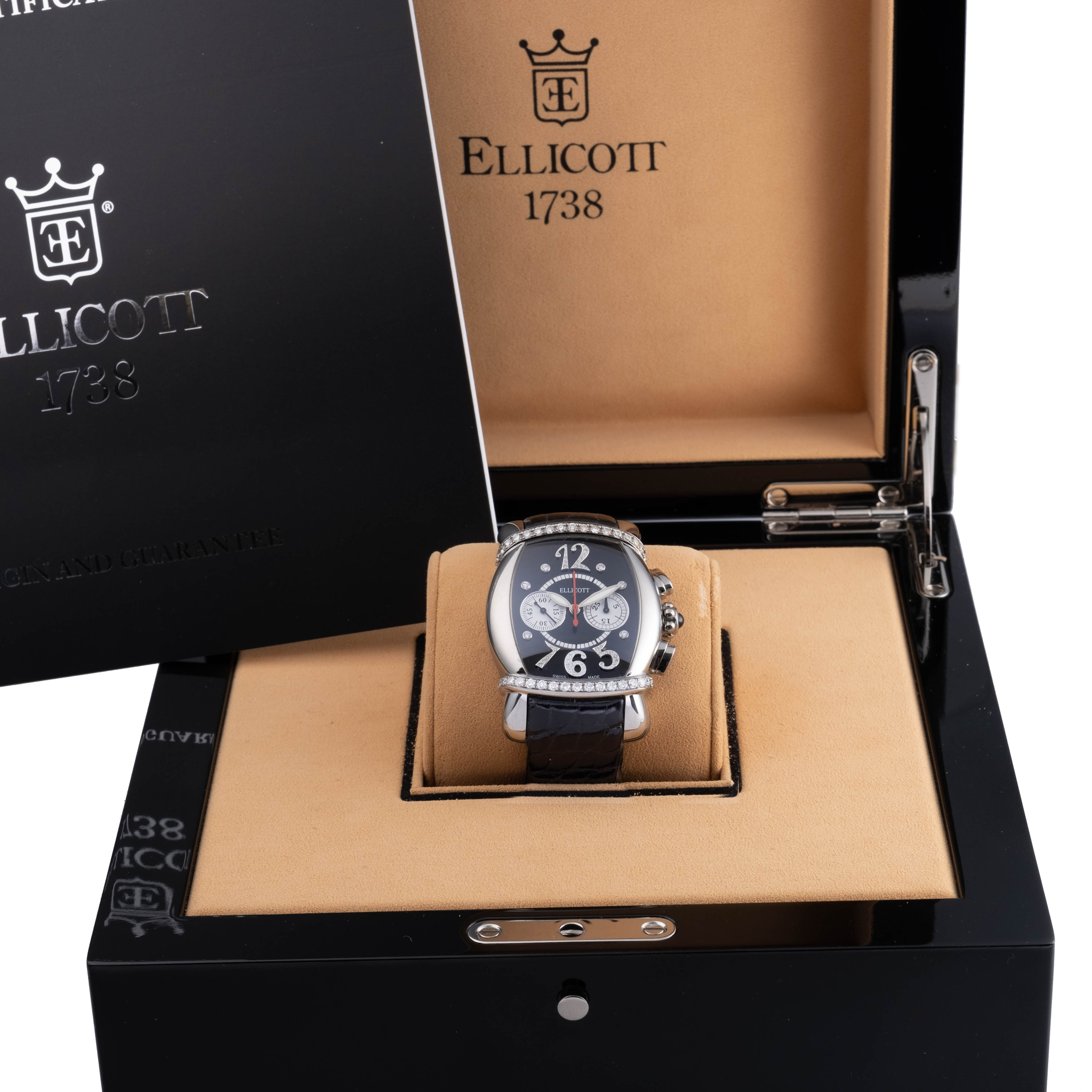 Ellicott 1738 Ref. LTCXL-1-126200, self-winding, chronograph, minute ...