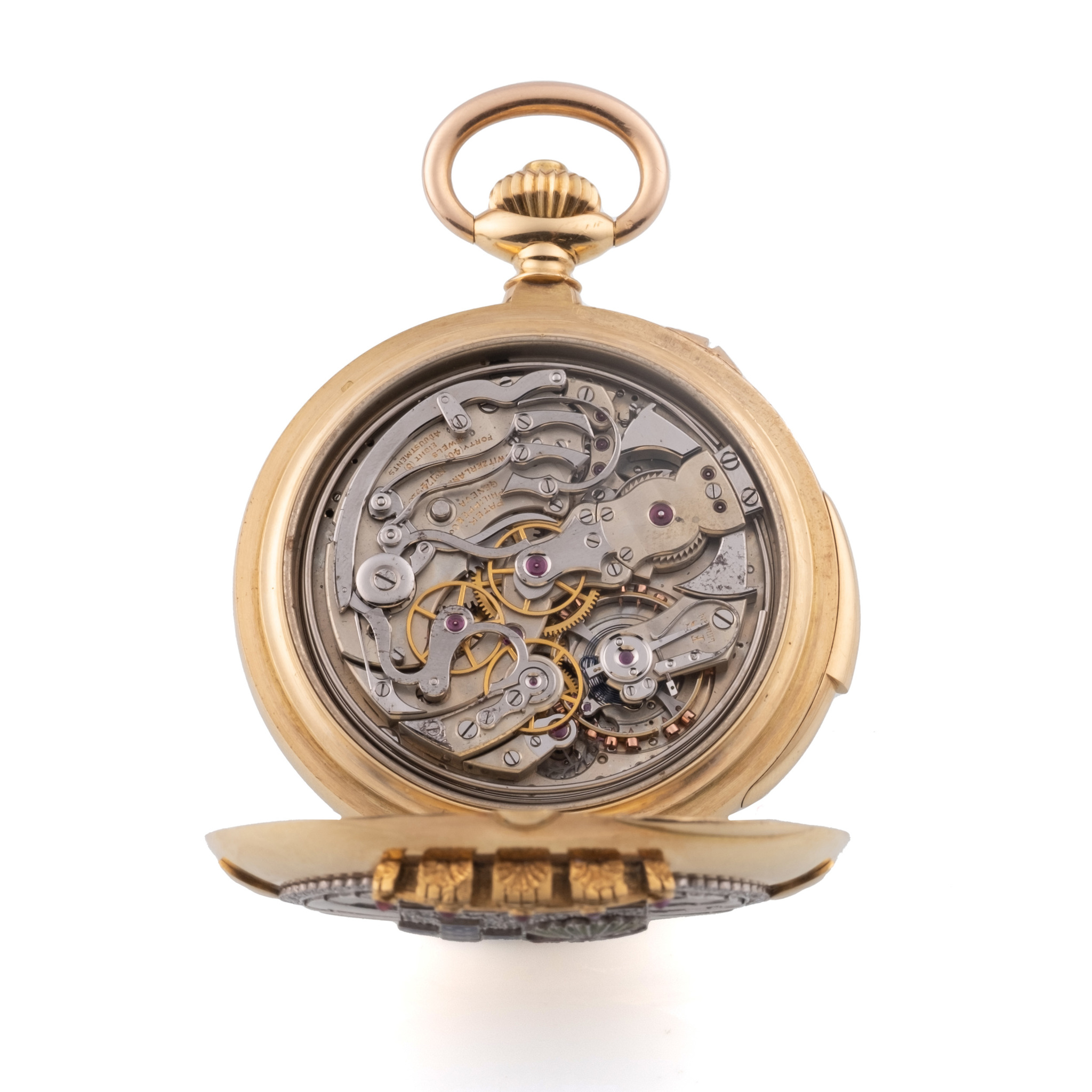 Patek Philippe Presentation pocket watch, minute-repeater, chronograph ...