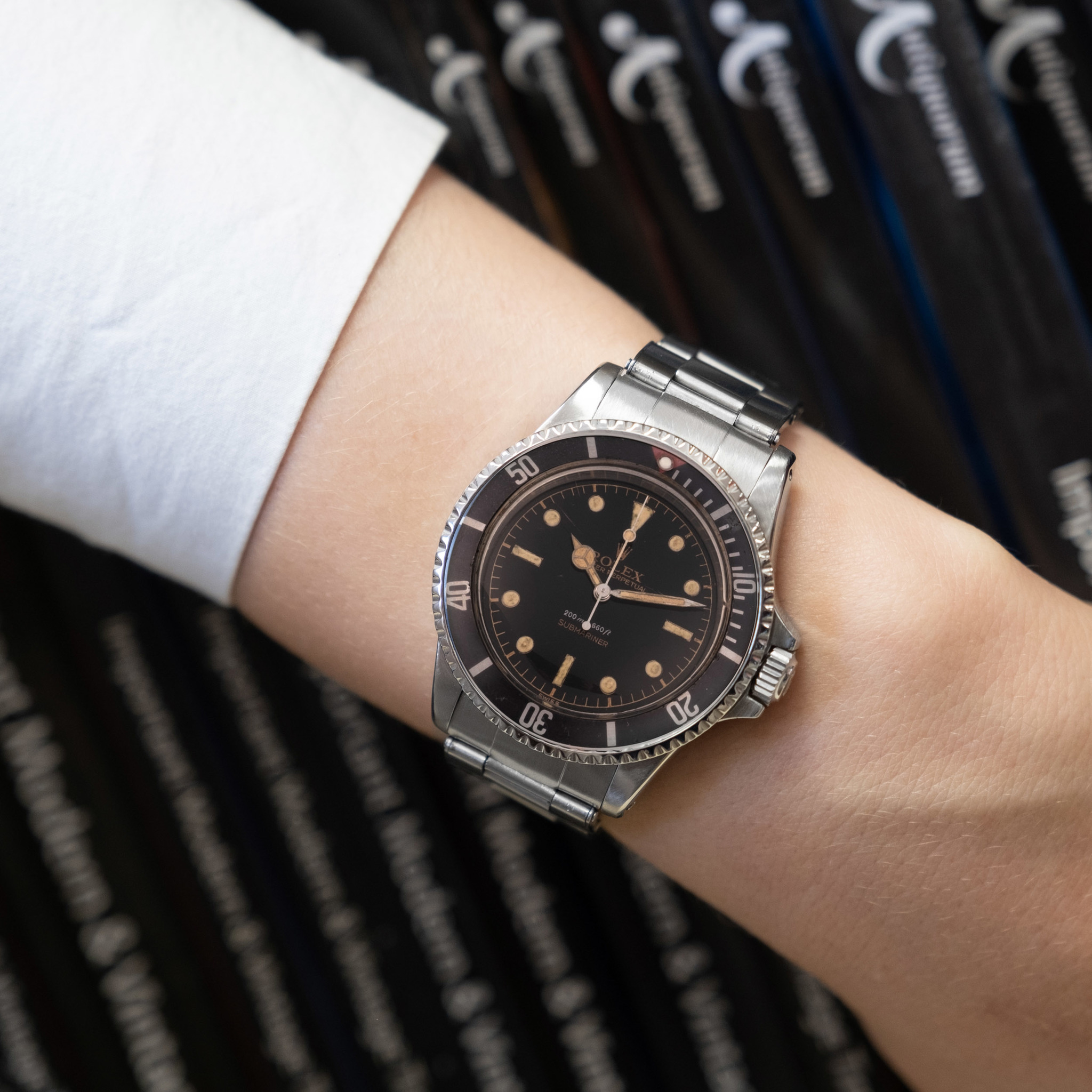 ROLEX, REF. 5512, SUBMARINER, SPIDER DIAL, SQUARE CROWN GUARD, STEEL ...