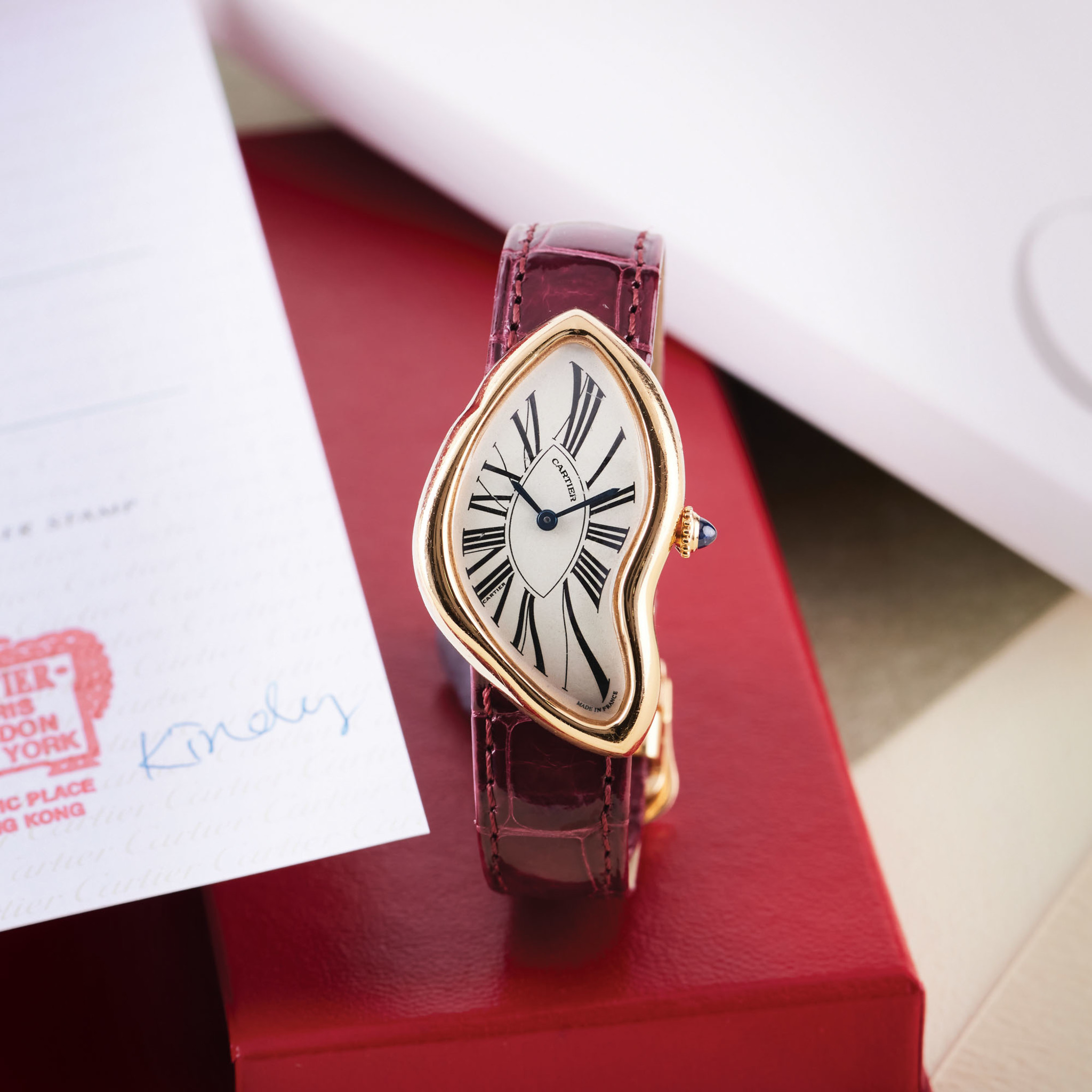 CARTIER CRASH, 18K PINK GOLD, MADE IN FRANCE | | Hong Kong,November 25 ...