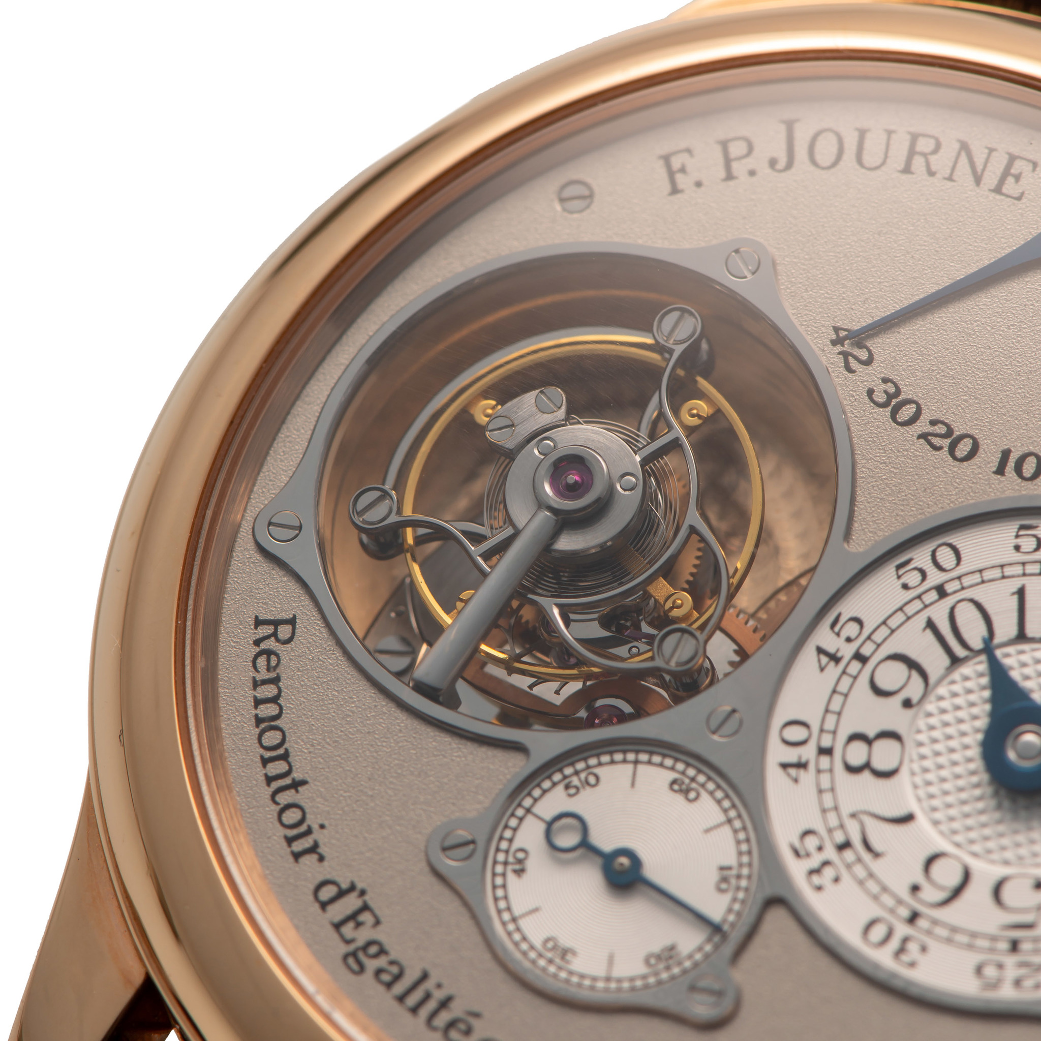 F. P. JOURNE “INVENIT ET FECIT”, PRECISION CHRONOMETER, POWER-RESERVE ...