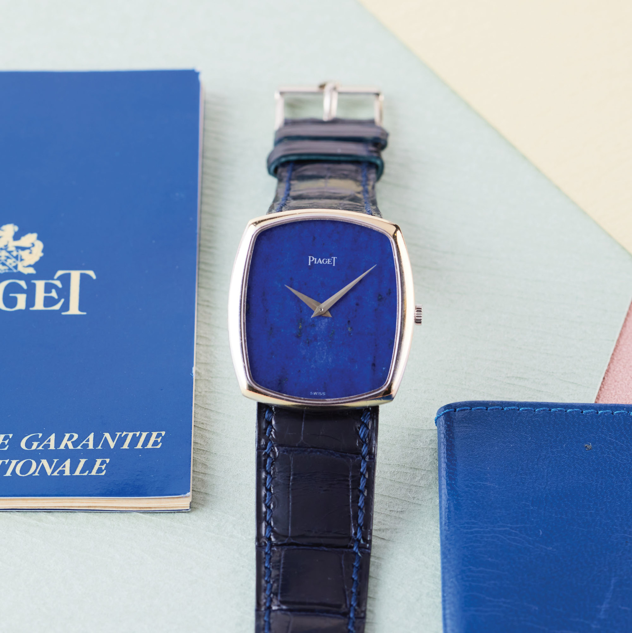 PIAGET REF. 9741, LAPIZ LAZULI, 18K WHITE GOLD | | Hong Kong,November ...