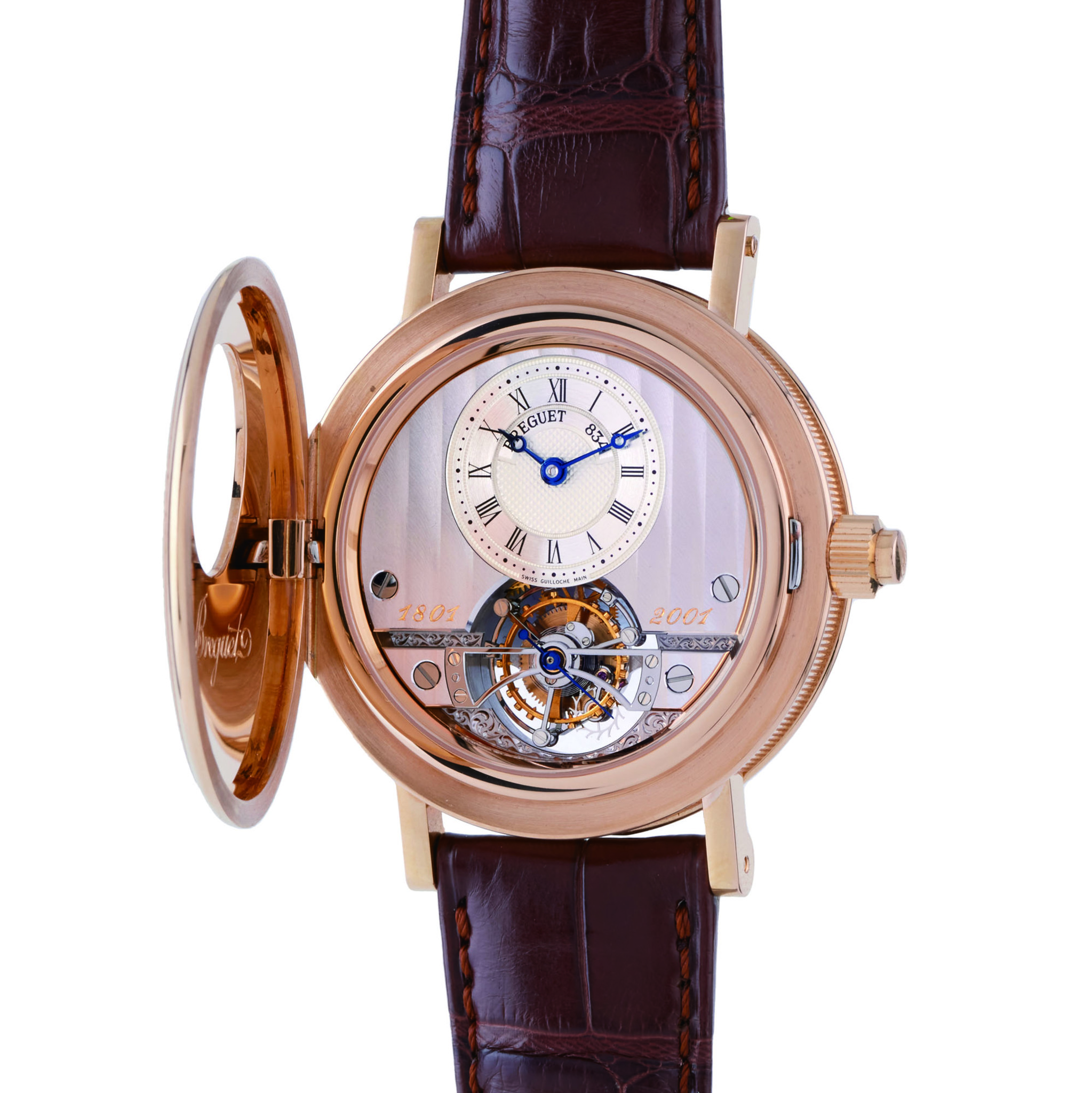 BREGUET REF. 1801BR/12/2W6, CLASSIQUE TOURBILLON, 18K PINK GOLD ...