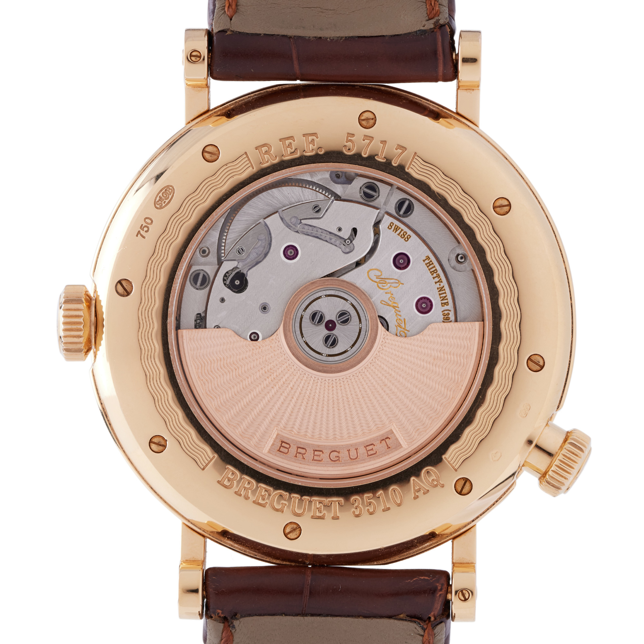 BREGUET REF. 5717BR/EU/9ZU, CLASSIQUE HORA MUNDIEUROPE-AFRICA, PINK ...