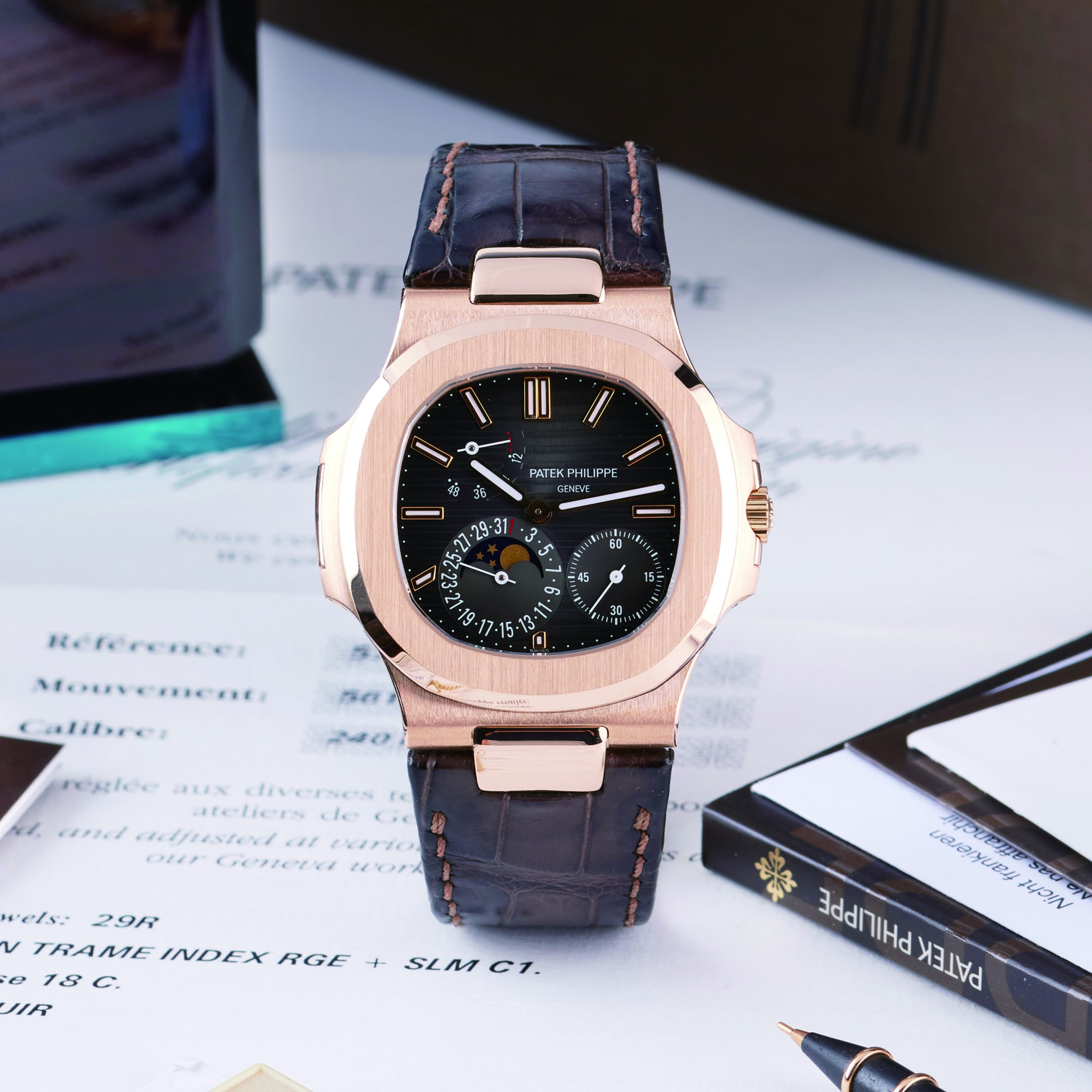 PATEK PHILIPPE REF. 5712R-001, NAUTILUS, 18K PINK GOLD | | Hong Kong ...