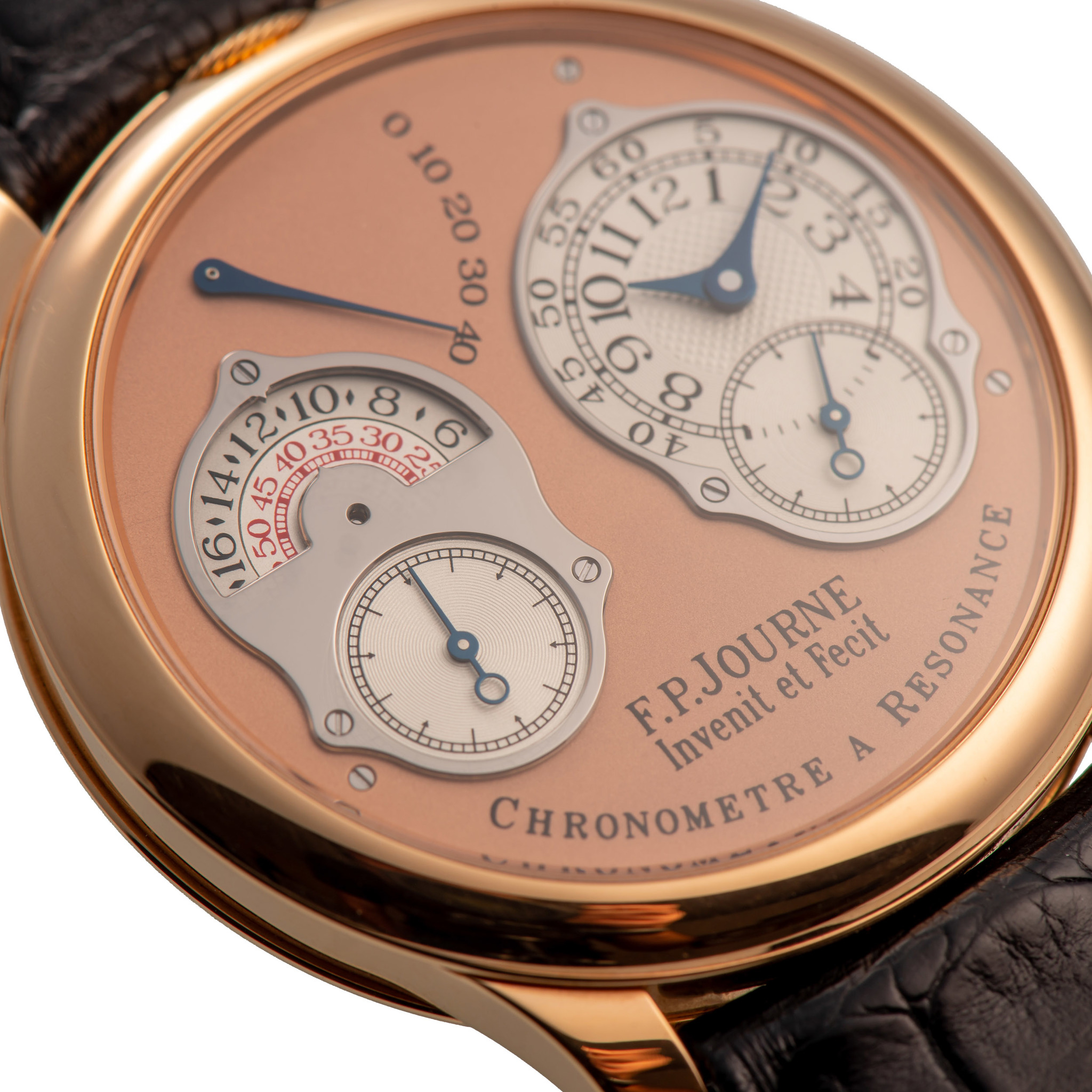 F. P. JOURNE “INVENIT ET FECIT”, PRECISION CHRONOMETER WITH RESONANCE ...