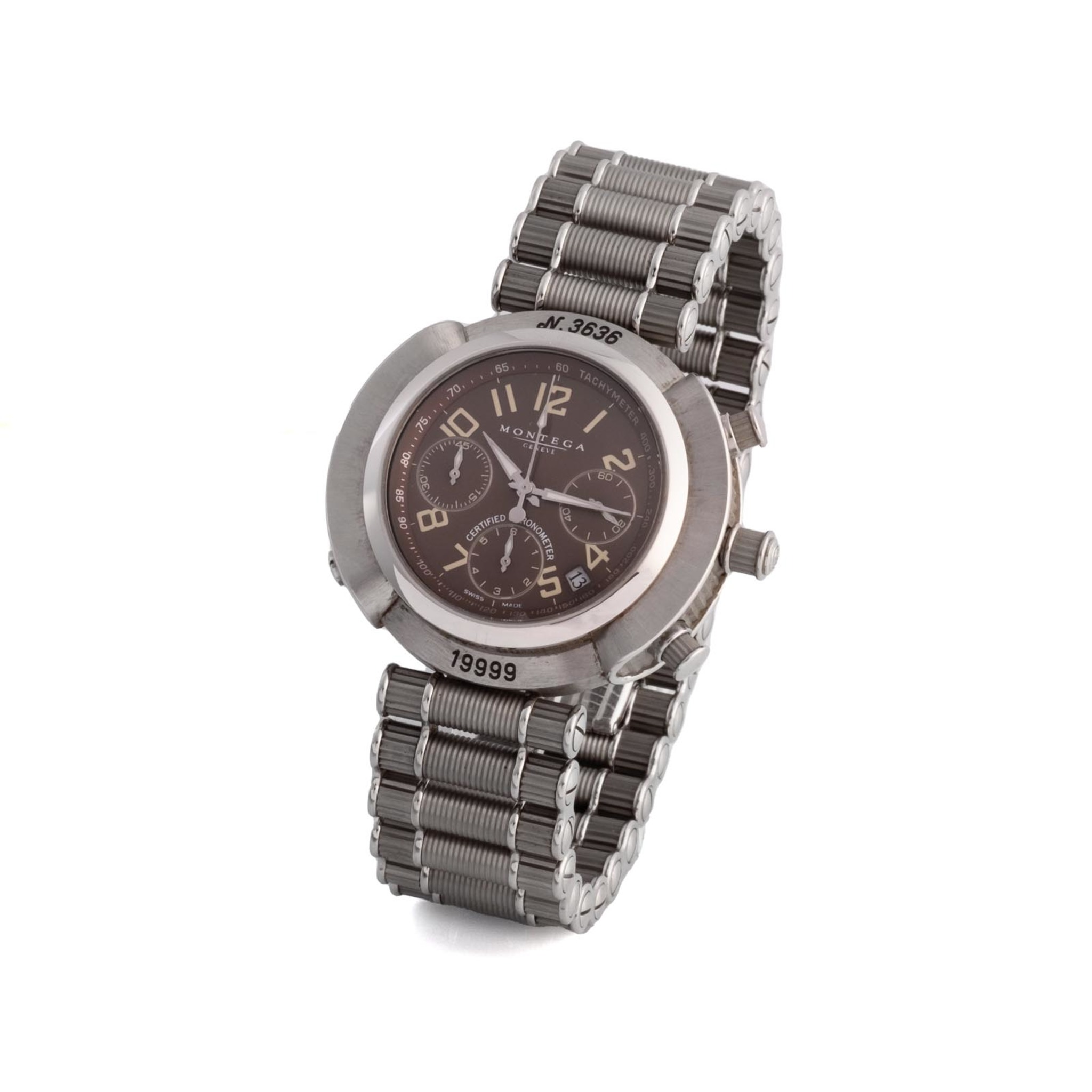 Montega Ref. MC 01-19999, self-winding,chronograph, minute and hour ...