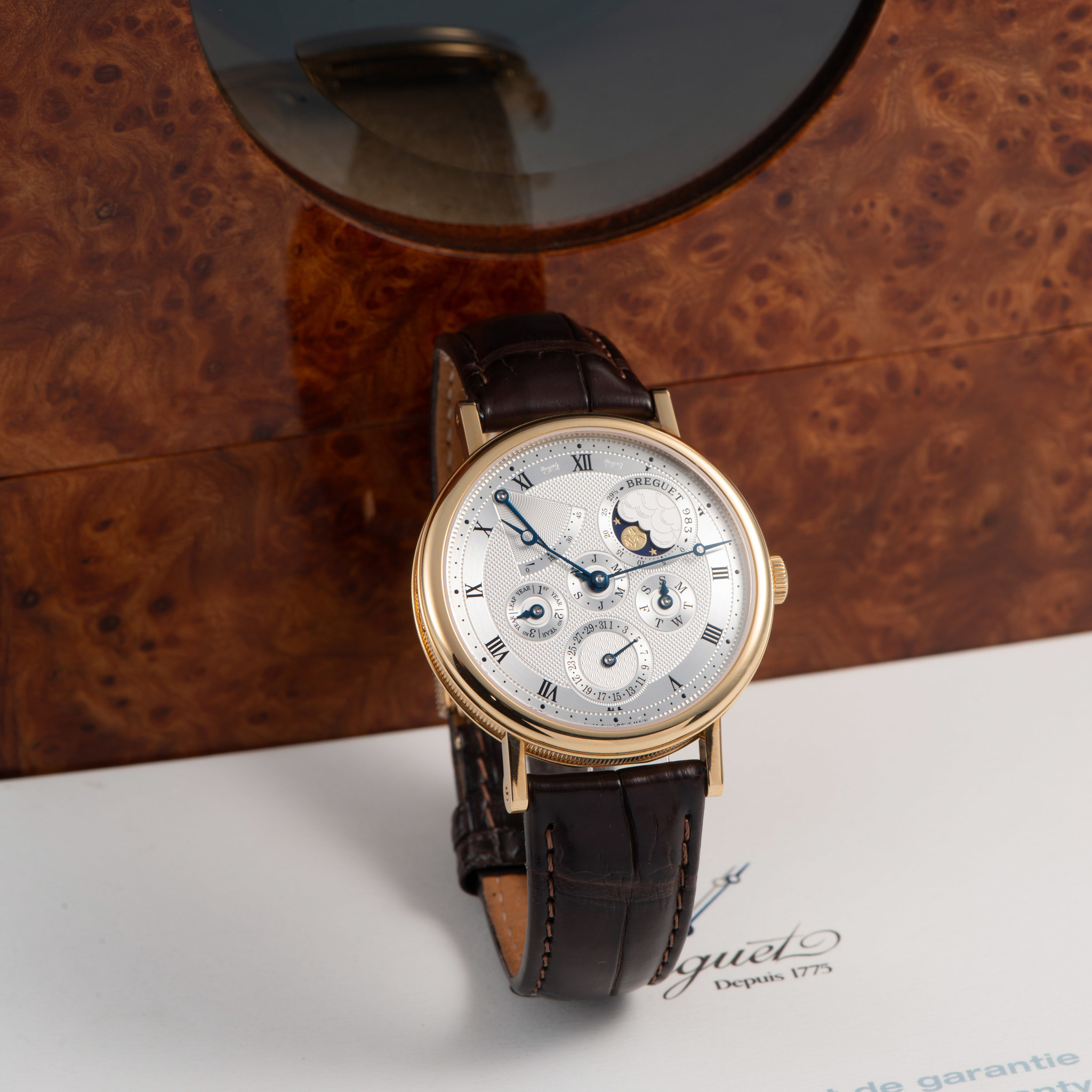 BREGUET, SWITZERLAND, REF. 5327, QUANTIEME PERPETUEL, YELLOW GOLD ...