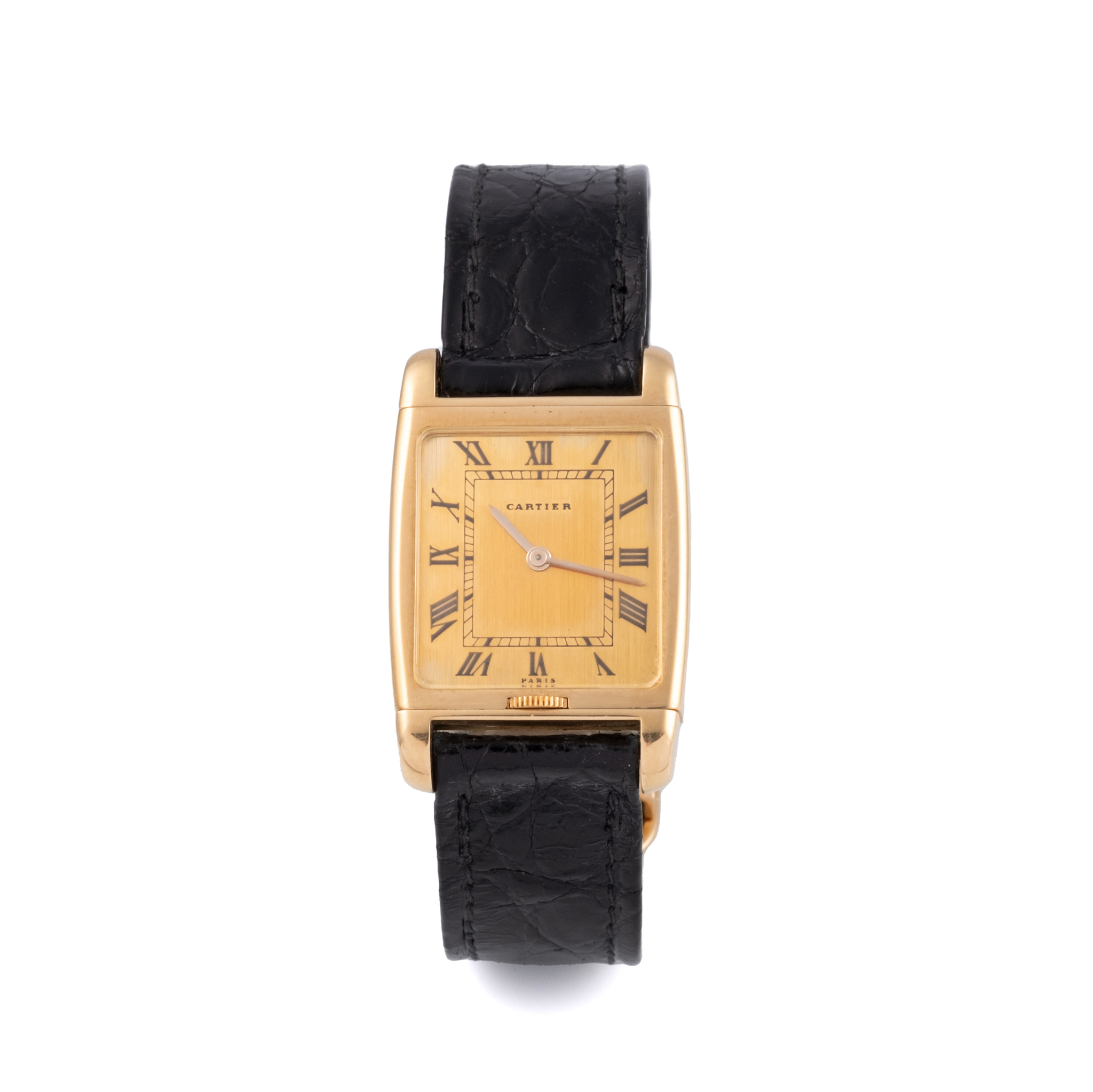 CARTIER, SWITZERLAND, "REVERSO" DUAL-FACE, YELLOW GOLD | | Geneva ...
