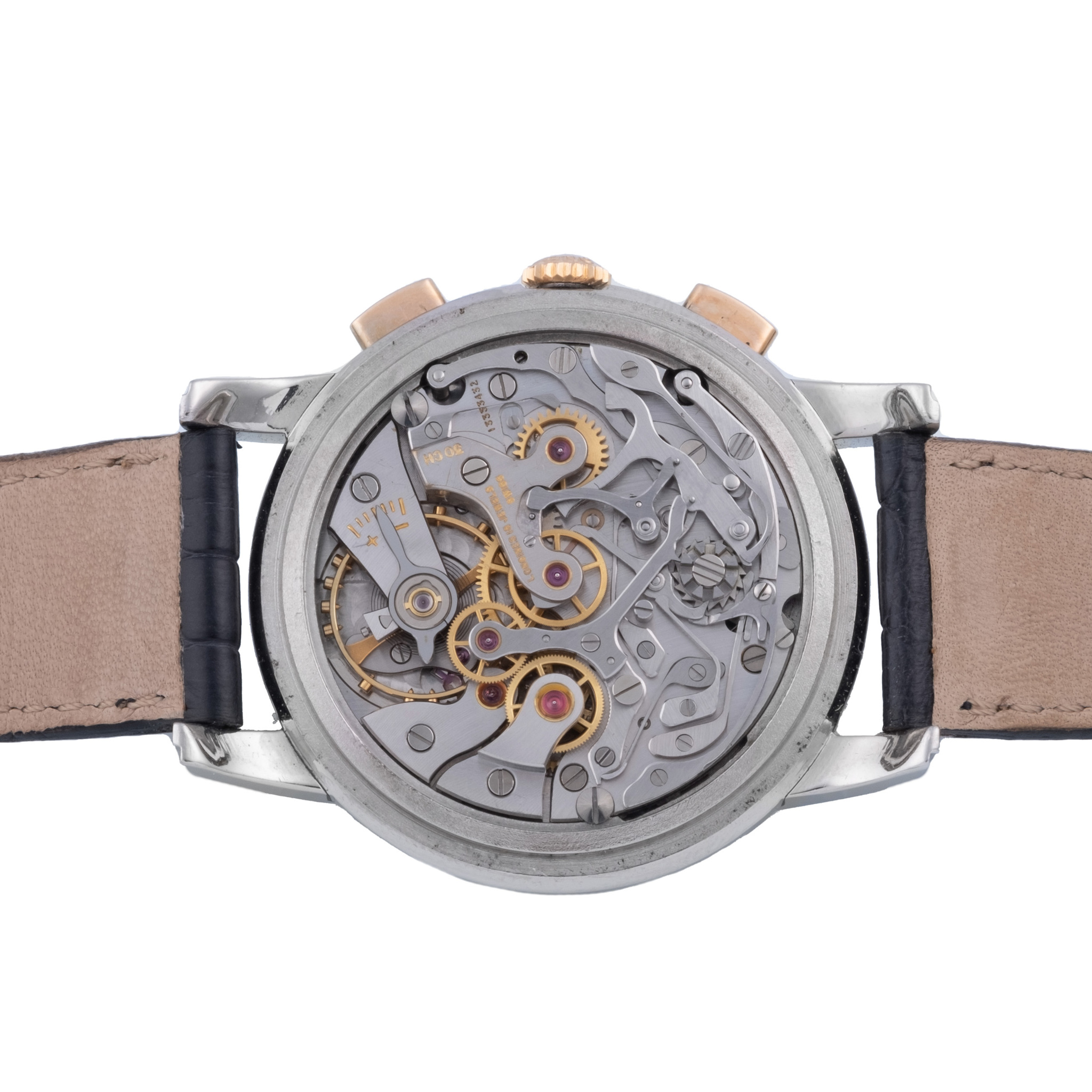 LONGINES, REF. 5966, OVERSIZE CHRONOGRAPH, STEEL AND GOLD. | | Geneva ...