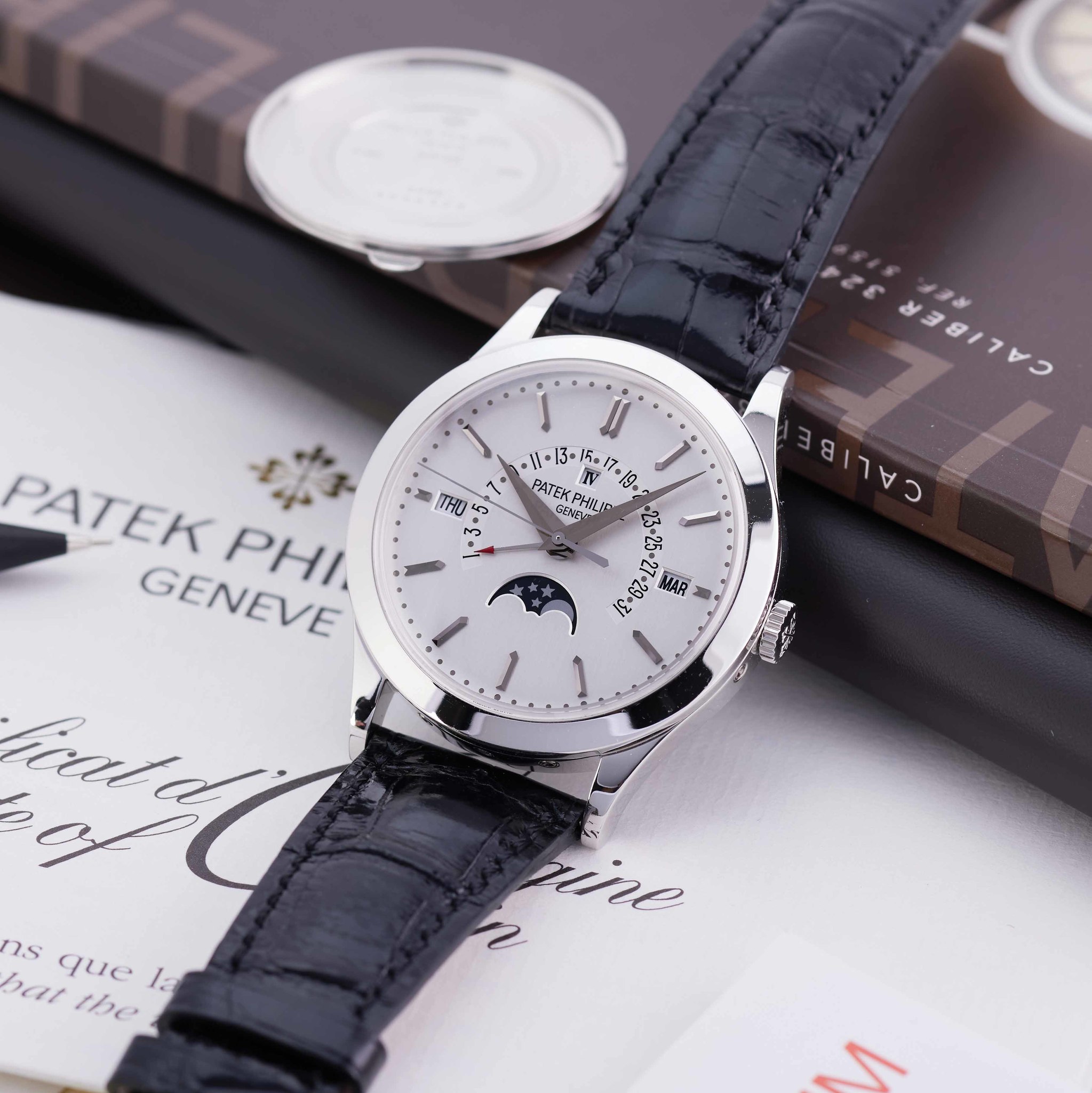 PATEK PHILIPPE, REF. 5496P-001, PERPETUAL CALENDAR, PLATINUM ...