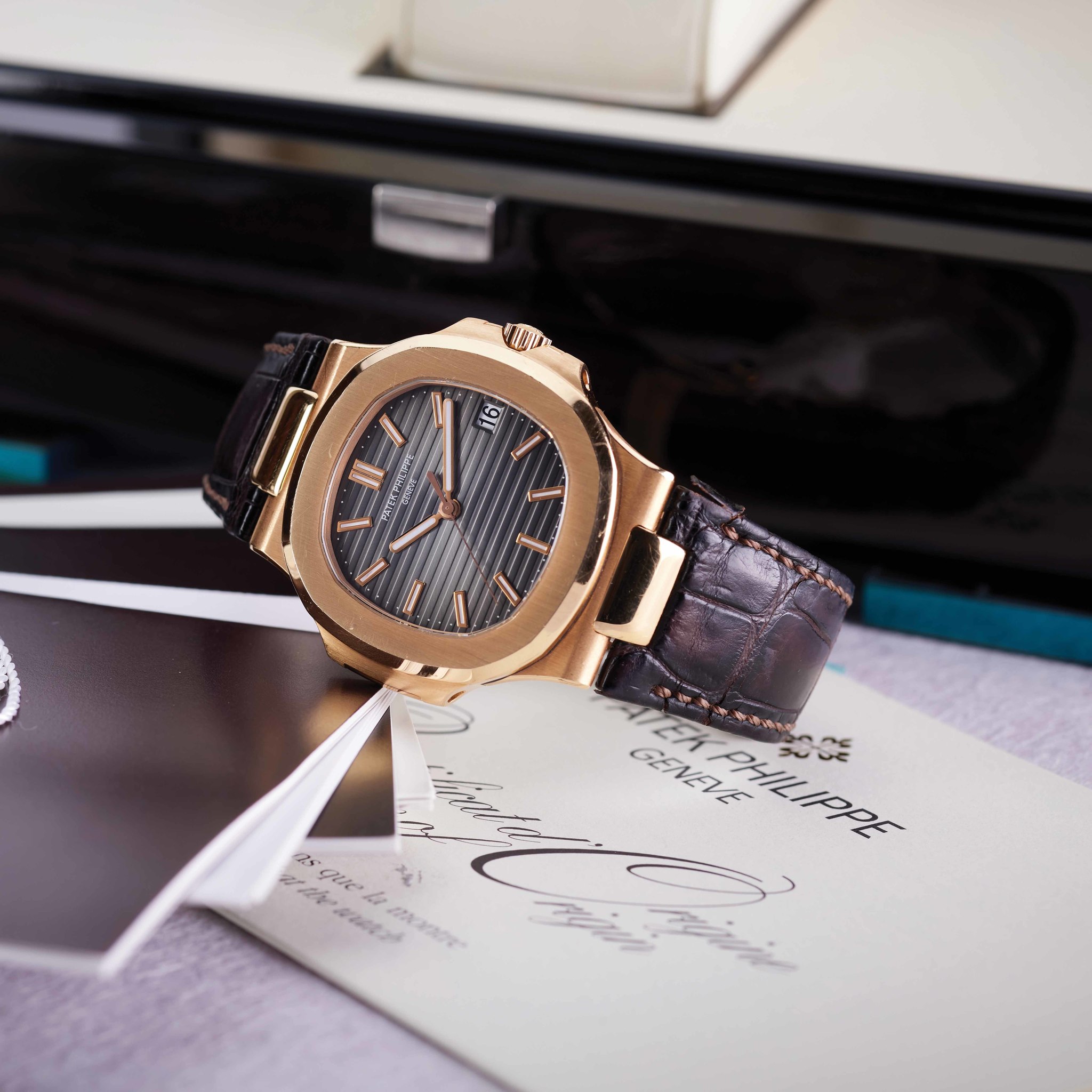 PATEK PHILIPPE, REF. 5711R-001, NAUTILUS, 18K PINK GOLD | Important ...