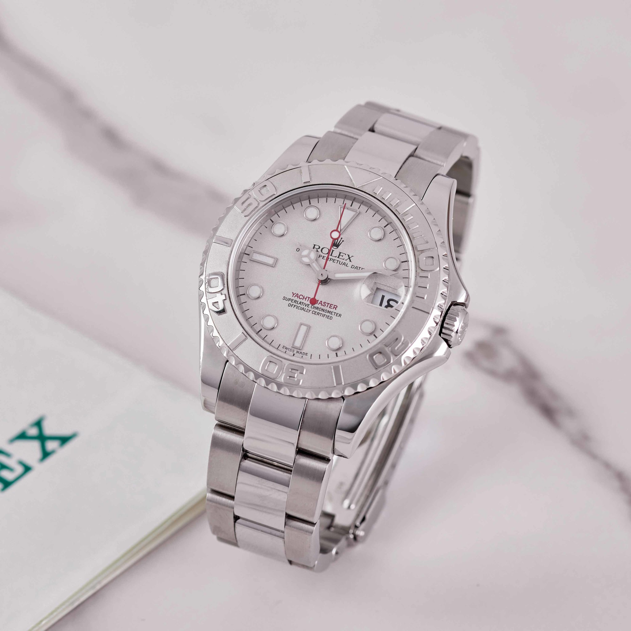 ROLEX, REF. 168622, YACHT-MASTER, STEEL AND PLATINUM | Important Modern ...