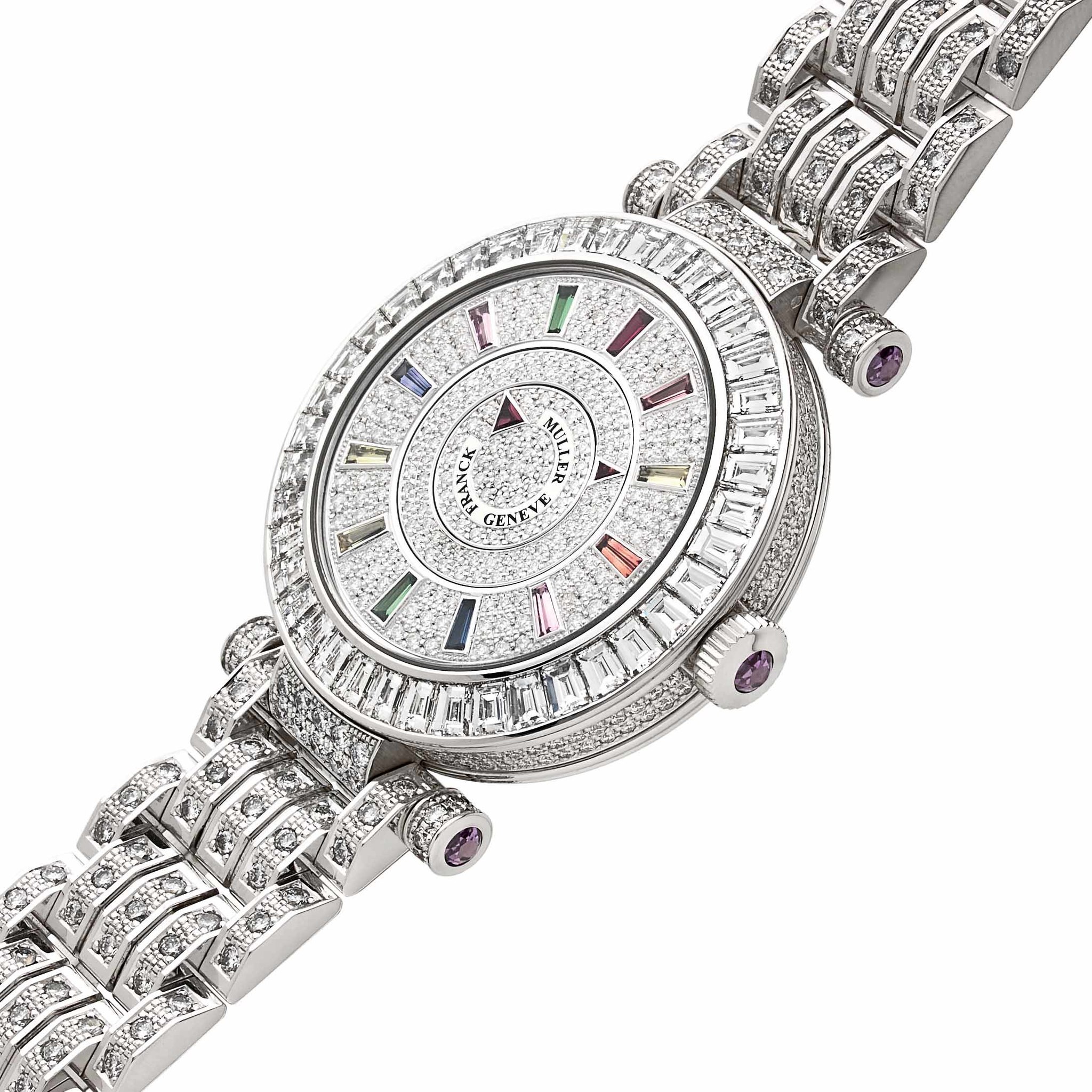 FRANCK MULLER, SWITZERLAND, REF. DM 42 COL DRM BAG CD, DOUBLE MYSTERY ...