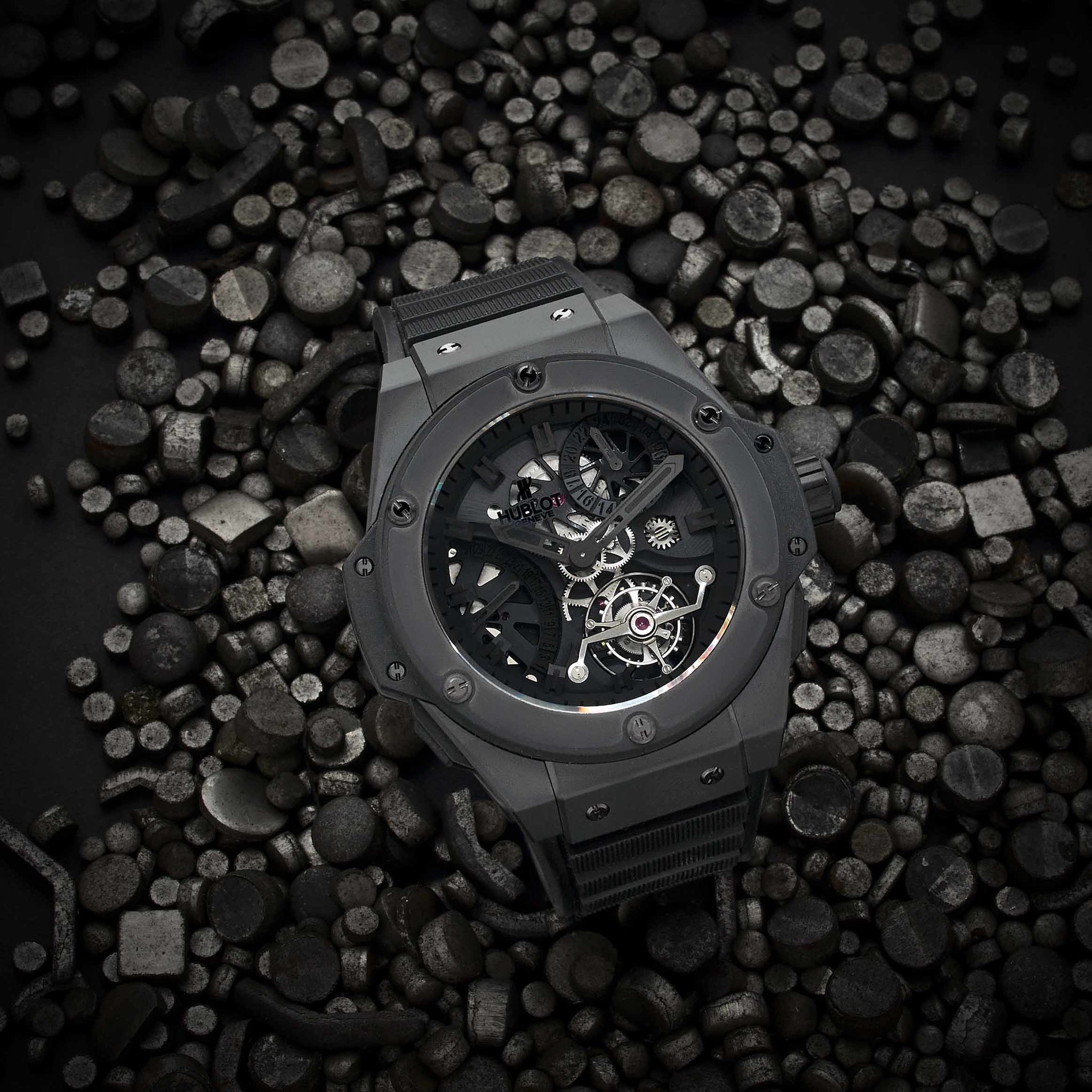HUBLOT, SWITZERLAND, REF. 706.CI.1110.RX, BIG BANG KING POWER SKELETON ...