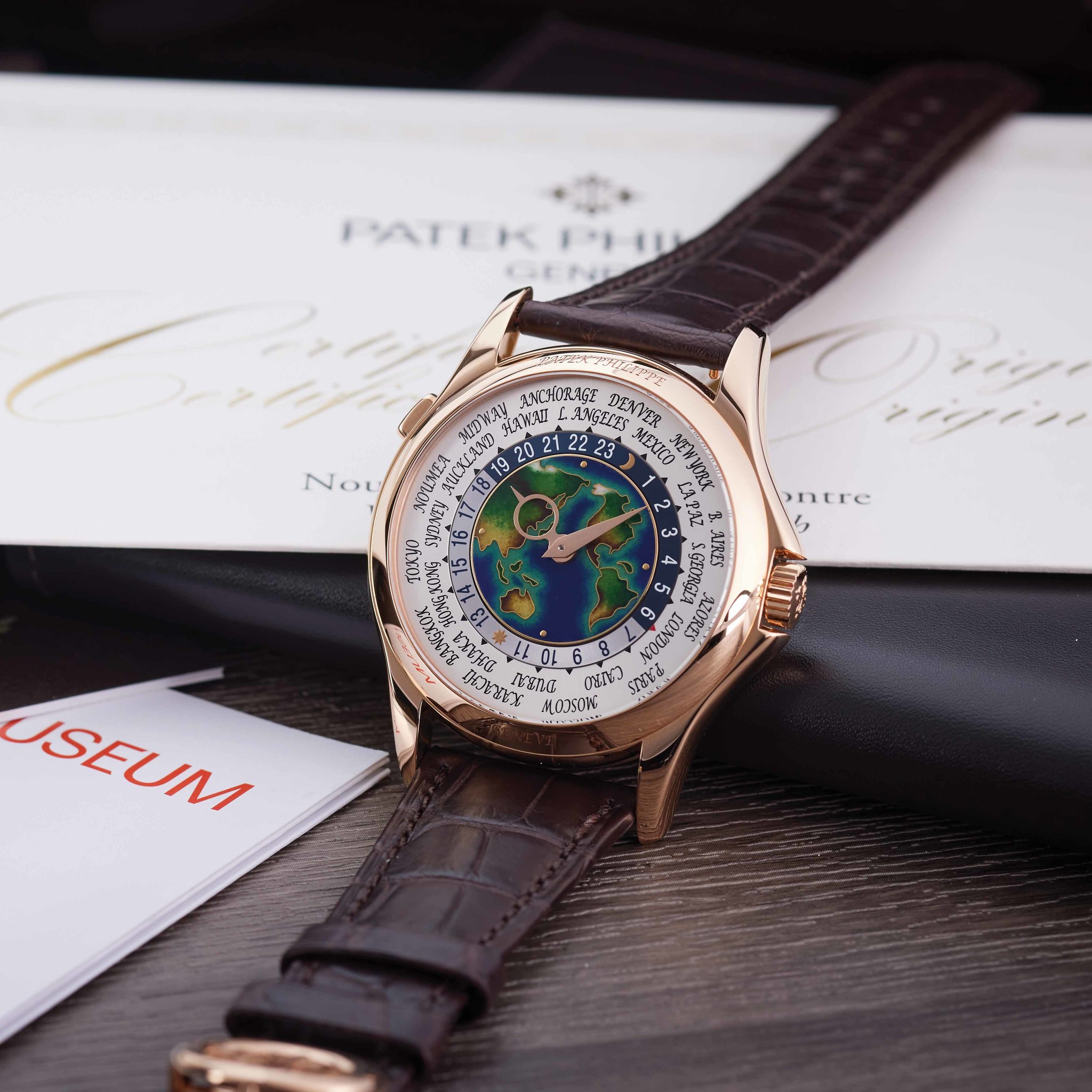 PATEK PHILIPPE, REF. 5131R-011, WORLD TIME, 18K PINK GOLD | Important ... PATEK PHILIPPE, REF. 5131R-011, WORLD TIME, 18K PINK GOLD | Important ...