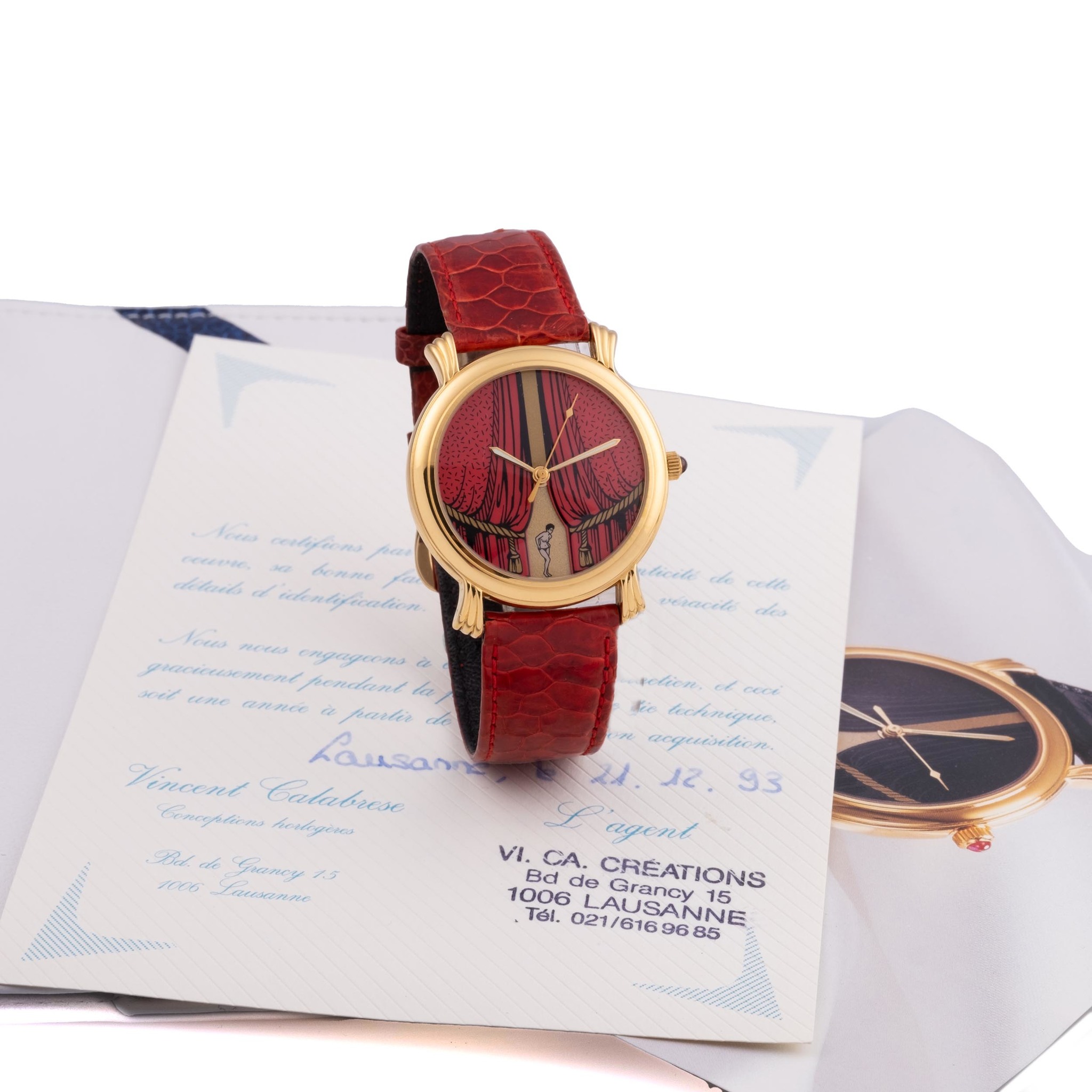 VINCENT CALABRESE, COMMEDIA MONA LISA, GOLD PLATED | Only Online ...