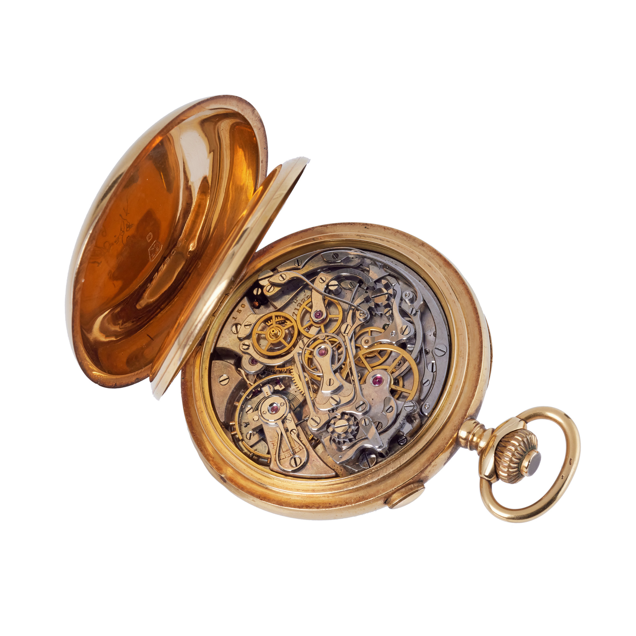 UNSIGNED, CONTETOUT, JOHN REYMOND SPLIT-SECONDS CHRONOGRAPH, PATENTED ...